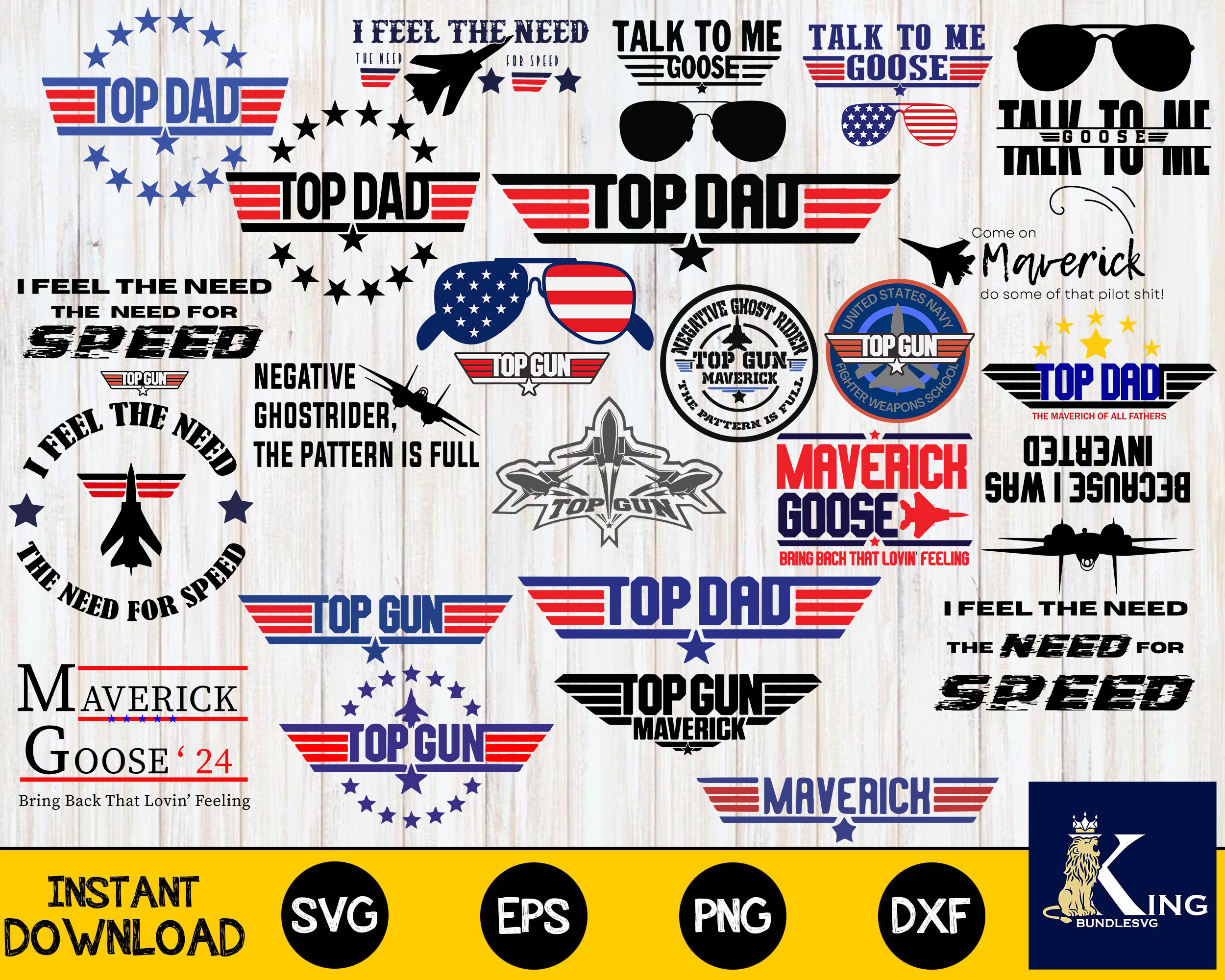 100 file Top Gun Svg dxf eps png, Mega Top Gun Bundle svg, f | Inspire ...