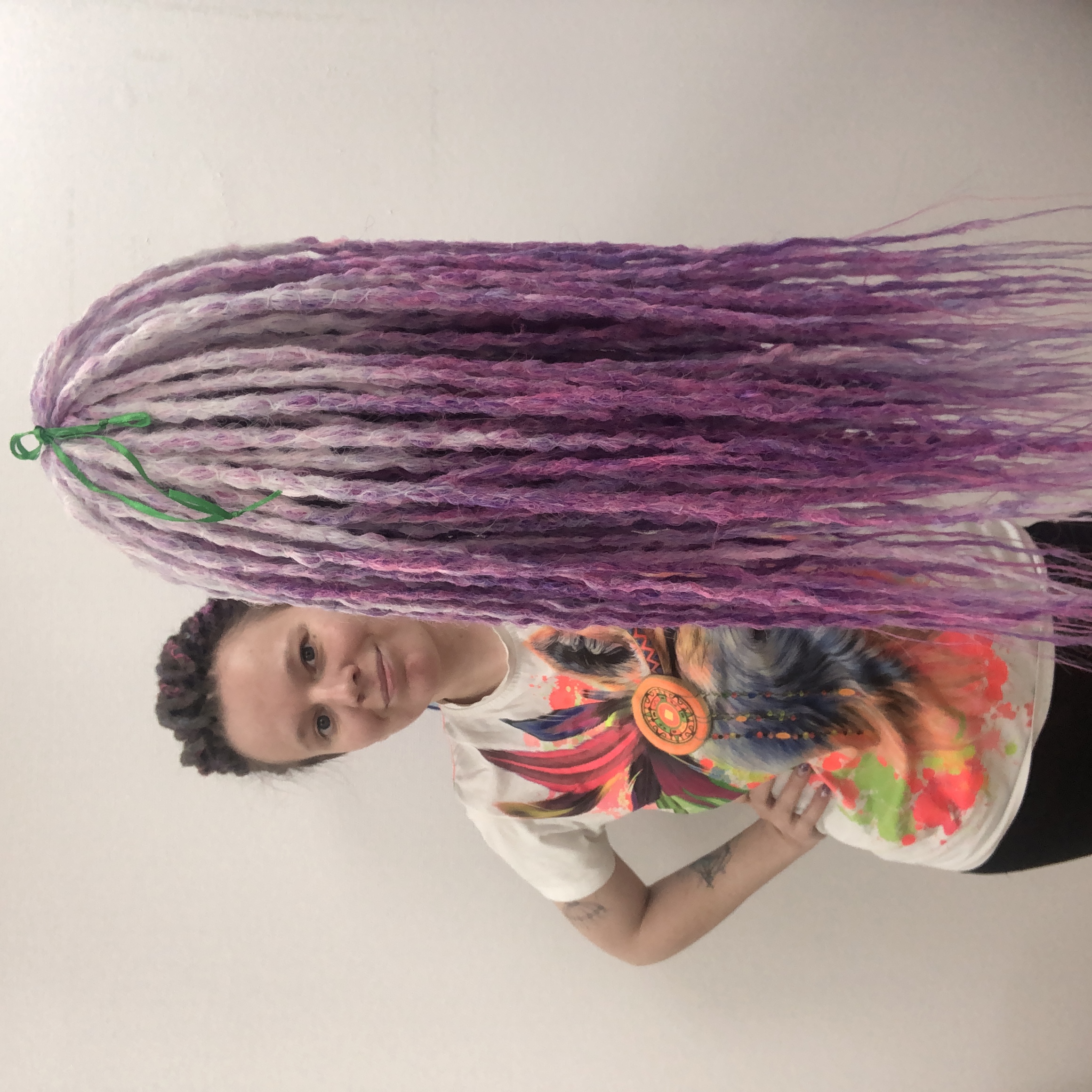 lightweight super voluminous textured dreadlocks | Inspire Uplift