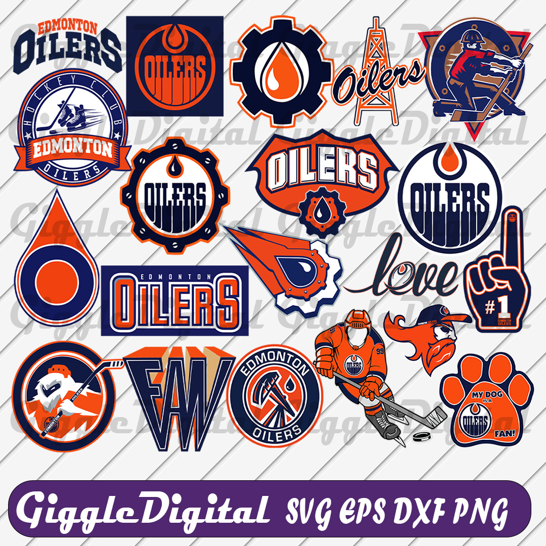 Edmonton Oilers svg, Edmonton Oilers Bundle, Edmonton Oilers | Inspire ...