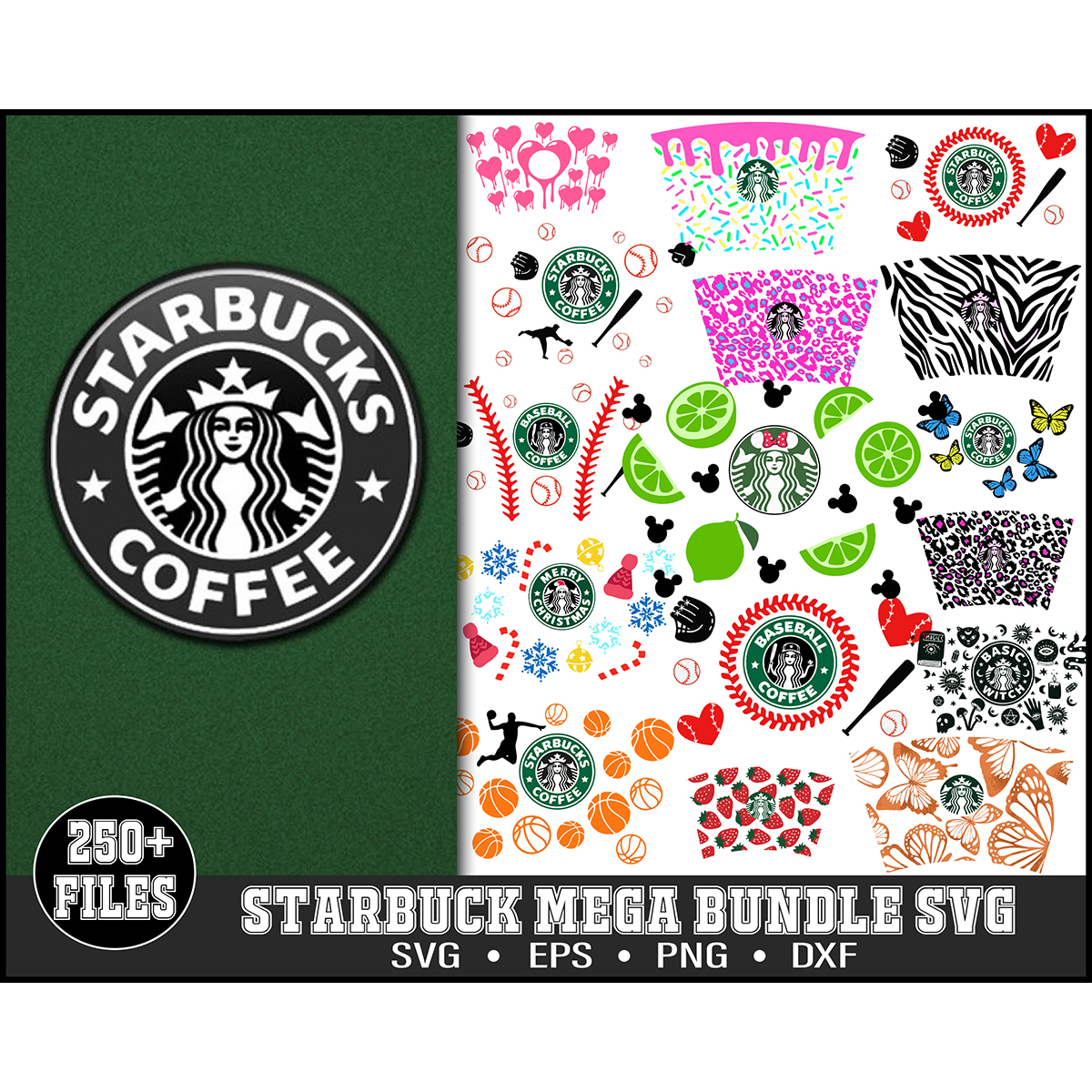 250 Starbucks Wrap,Starbucks svg, Starbucks svg bundle, Star - Inspire ...