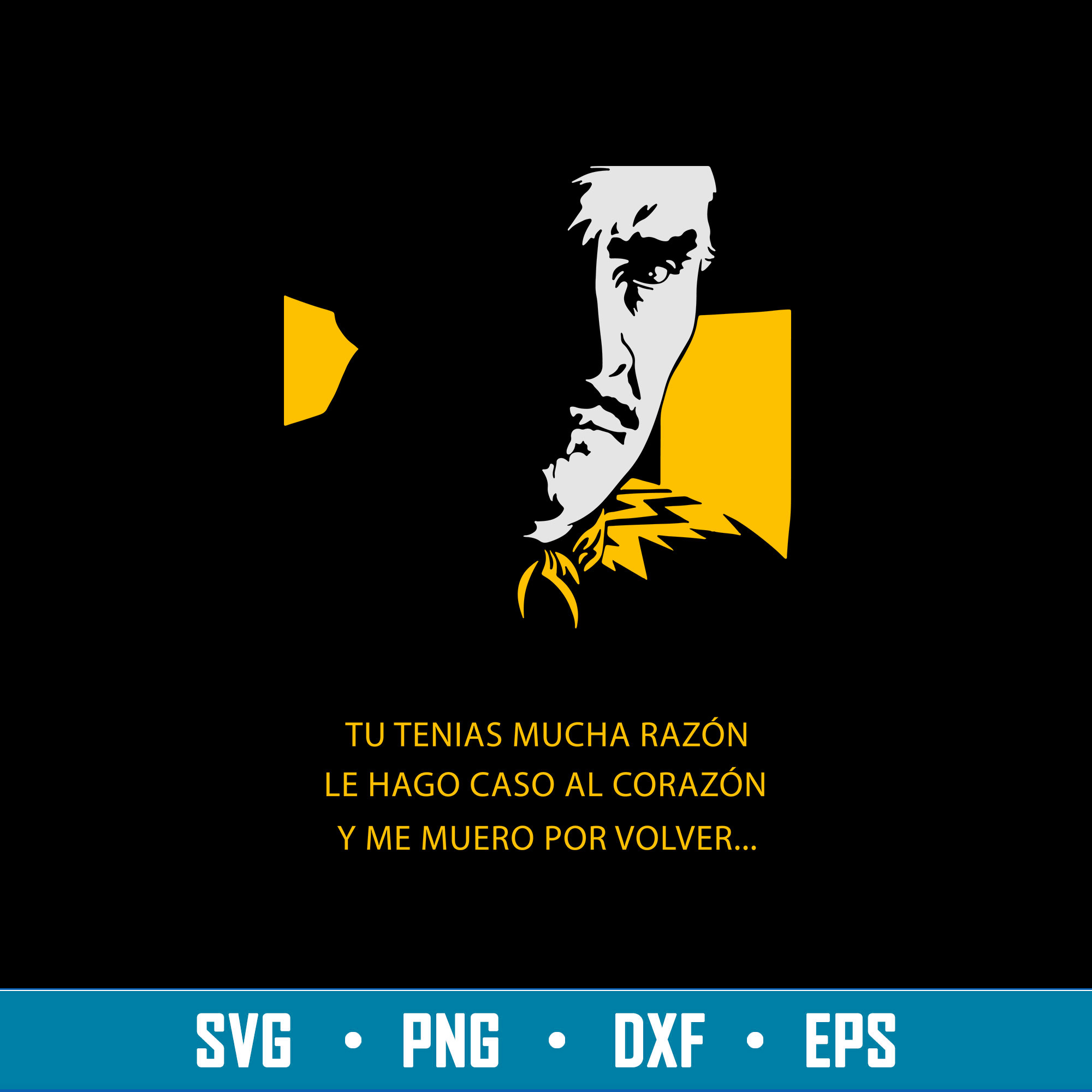 Original Chente Vicente Fernandez Fans Svg, Png Dxf Eps File | Inspire ...