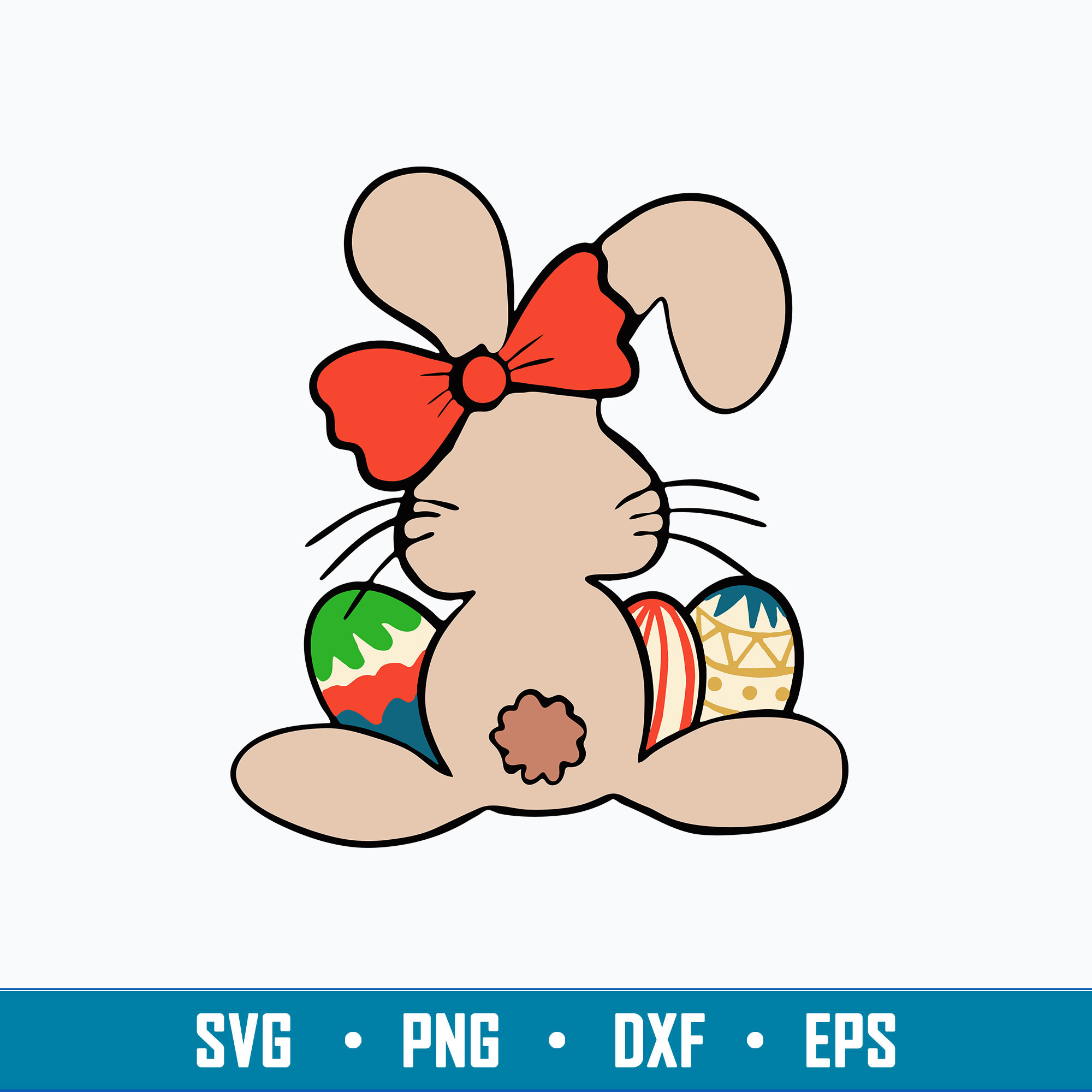 Rabbit Svg, Animal Svg, Png Dxf Eps File - Inspire Uplift