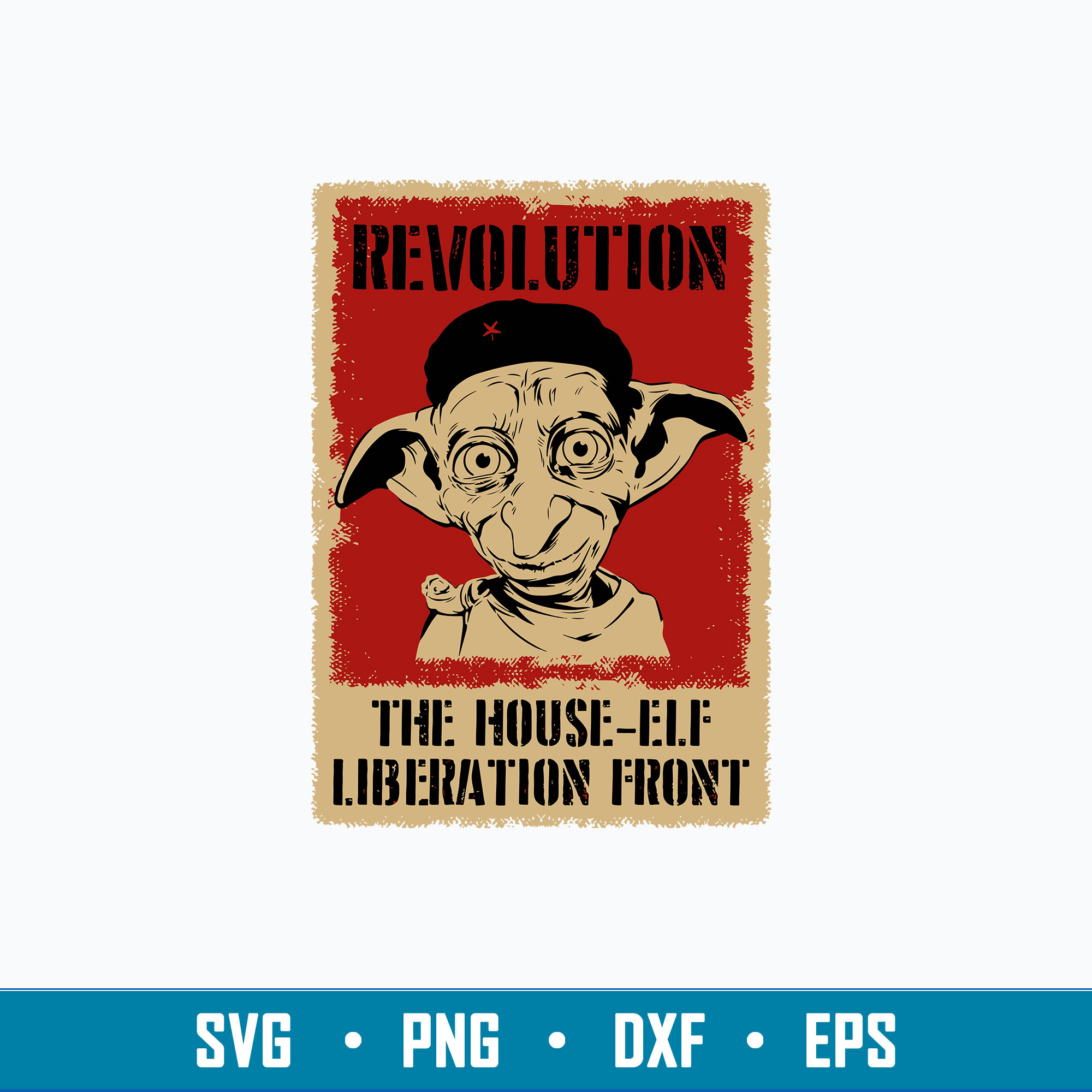 Revolution The House ELF Liberation Front Svg, Png Dxf Eps F | Inspire ...