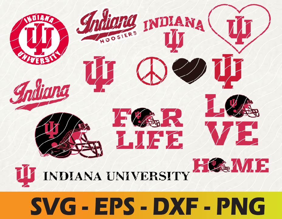 Indiana Hoosiers svg,Indiana Hoosiers logo bundle, n c aa lo | Inspire ...
