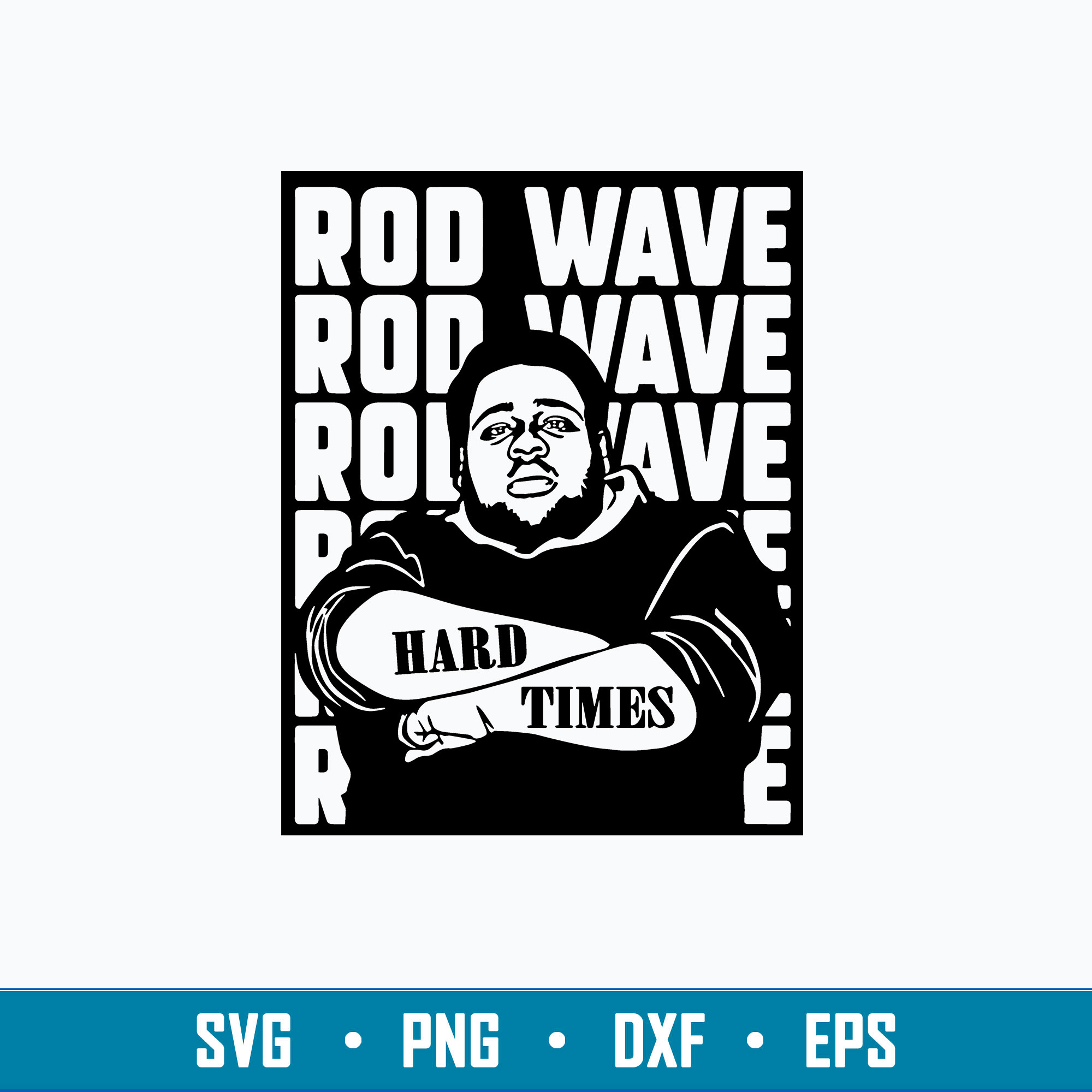 Rod Wafe Face Svg, Famous People Svg, Rapper Svg, Hip Hop Sv | Inspire ...