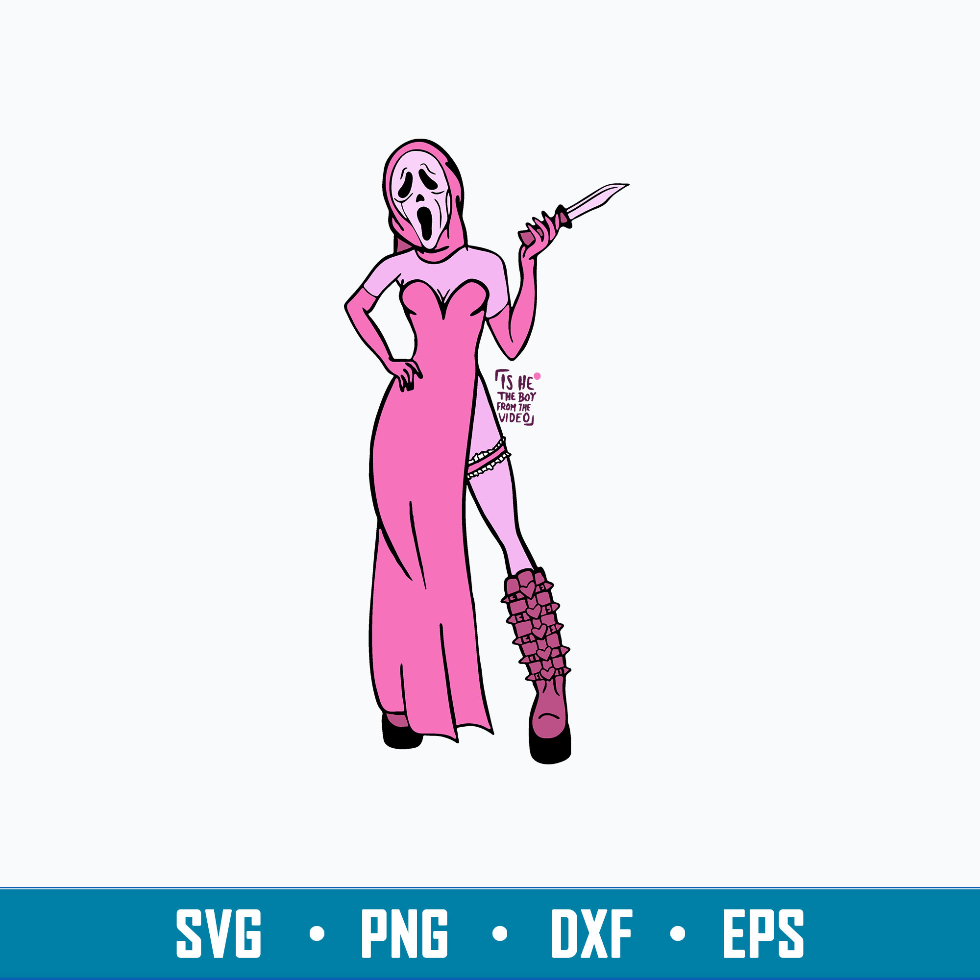 Scream Sexy Ghostface Svg, Scream Svg, Halloween Svg, Png Dx | Inspire ...