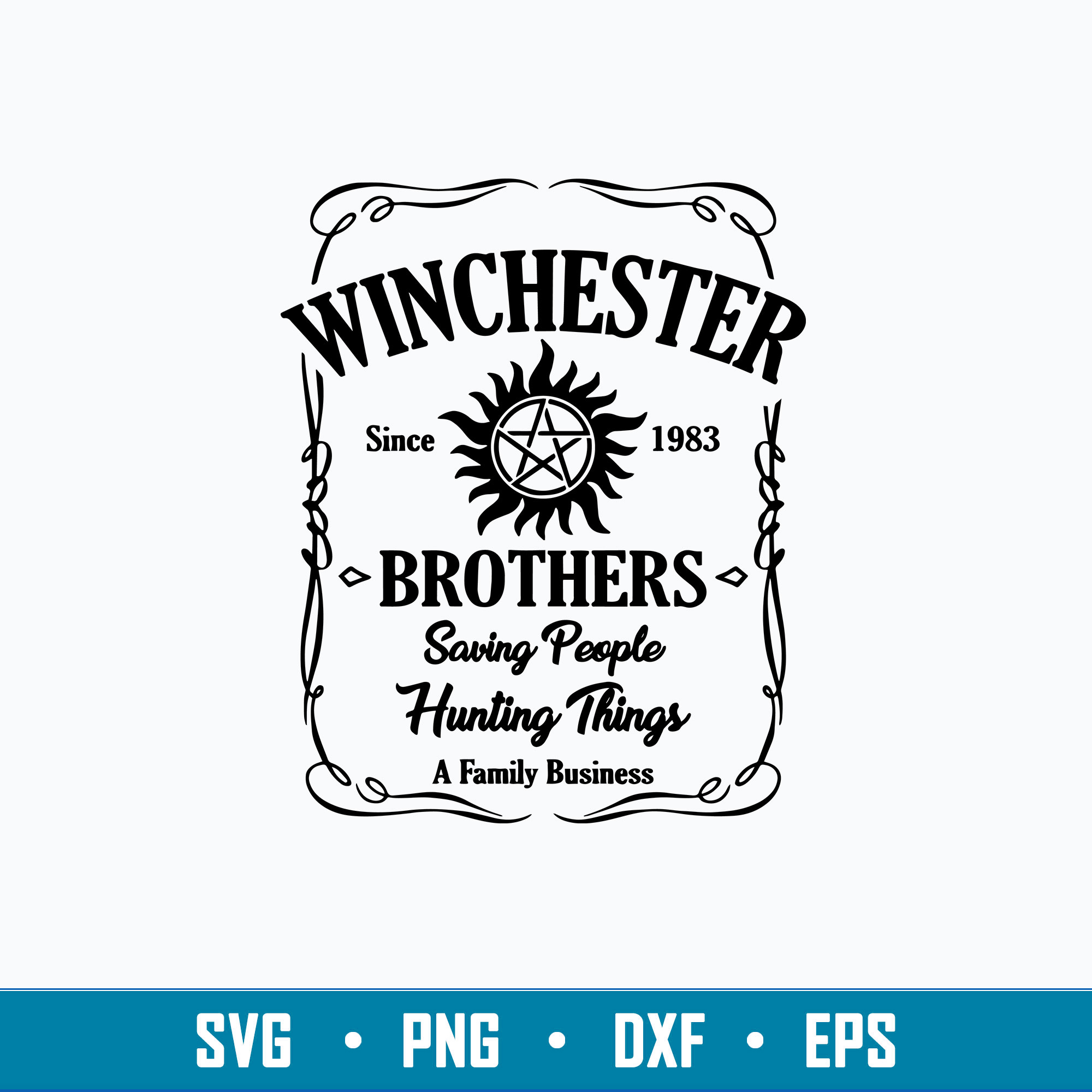 Supernatural Whiske Sine 1983 Brothers Saving People Hungtin | Inspire ...