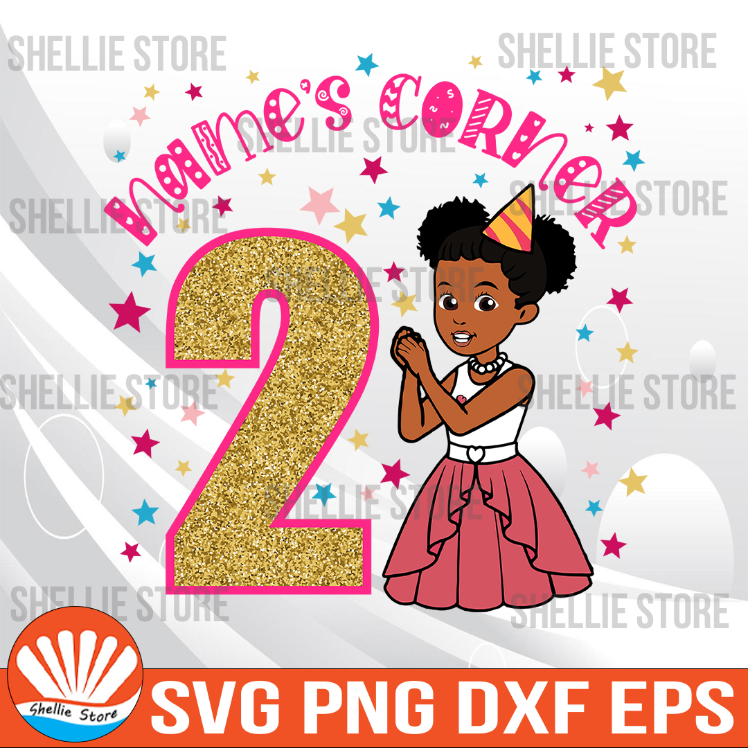 Personalized Name And Age Gracie's Corner Birthday svg, Grac - Inspire ...