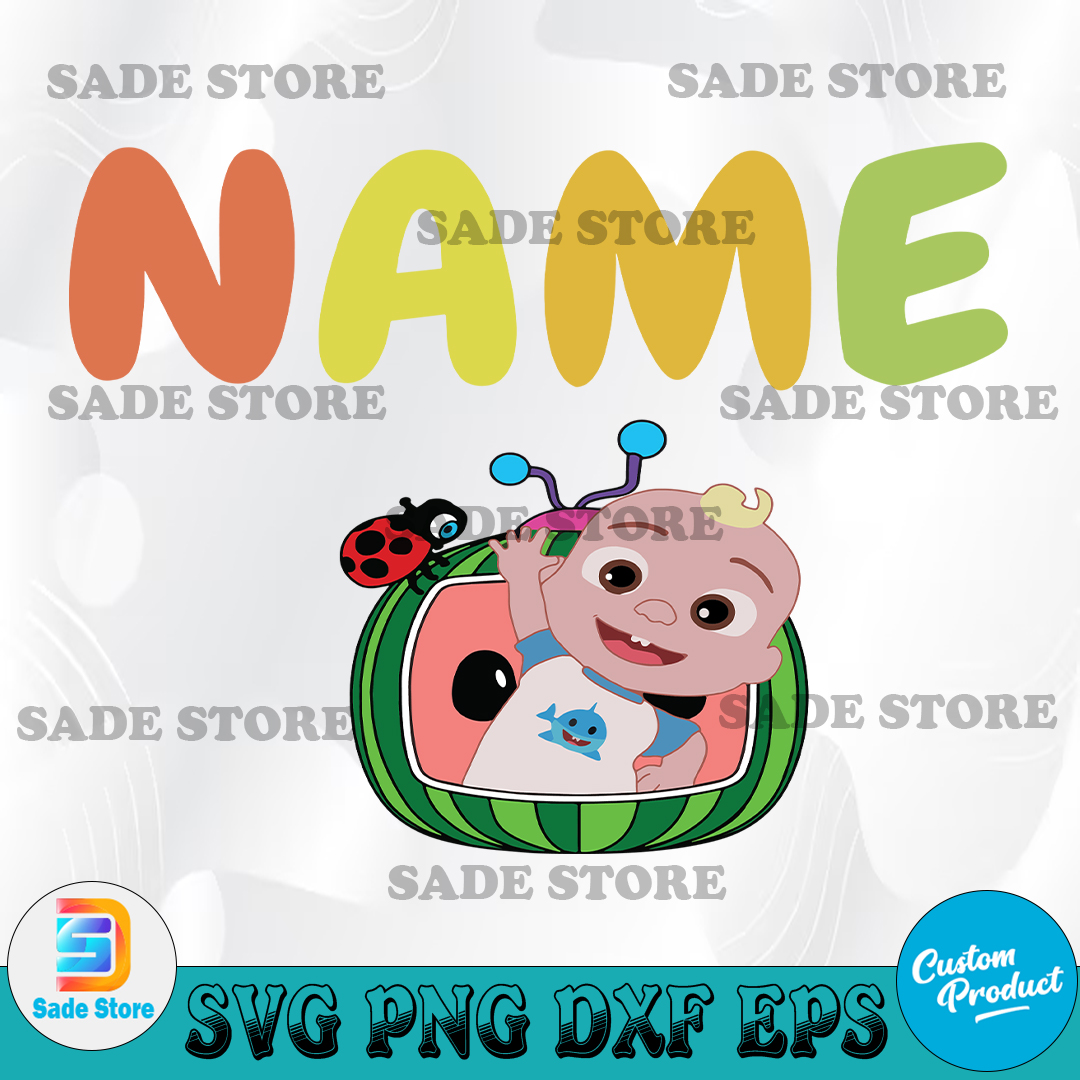 Cocomelon Svg Custom Name Svg Cocomelon Svg Bundle Layered Inspire