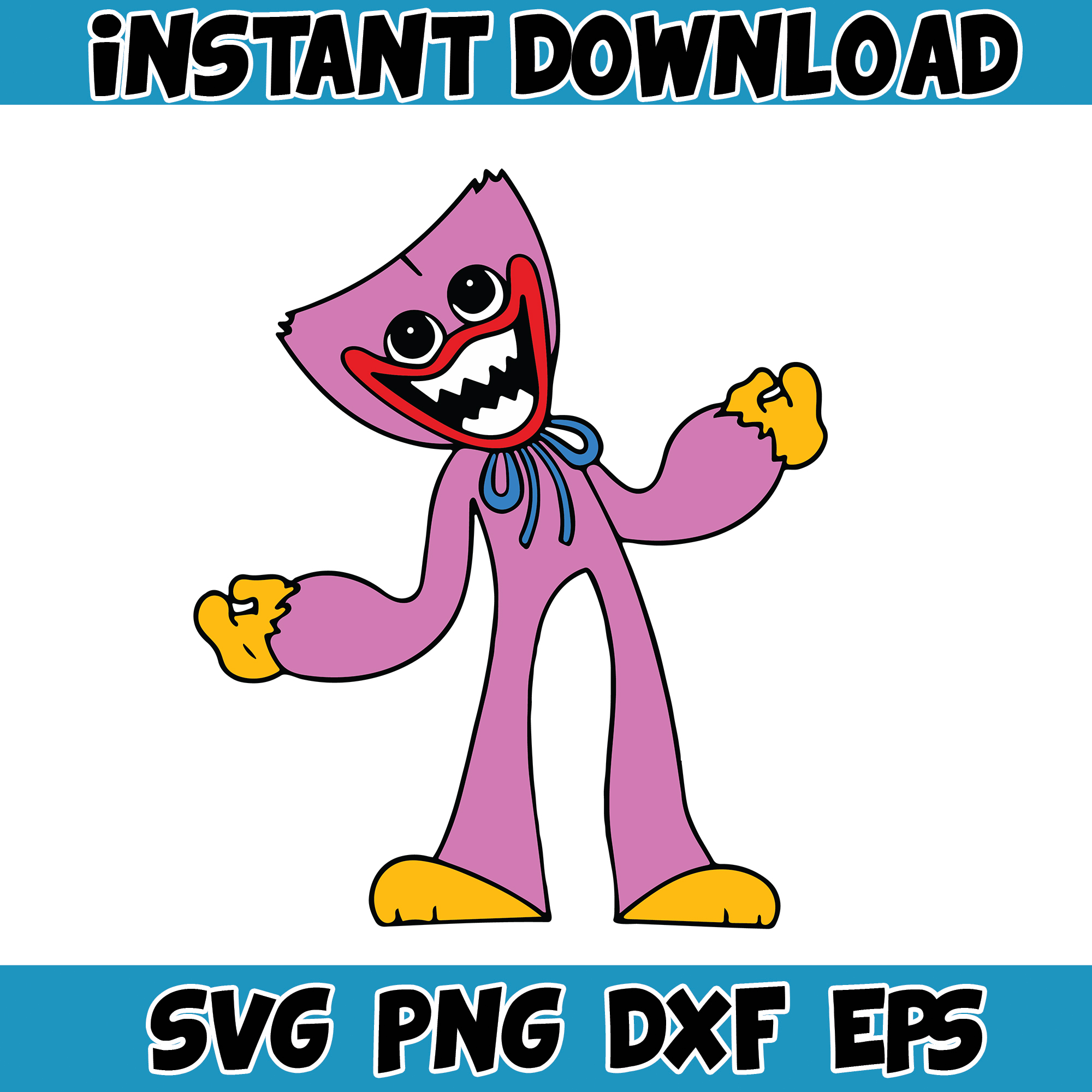 Gaming Svg, Huggy Wuggy svg, Kissy Missy fnf Poppy Playtime - Inspire ...