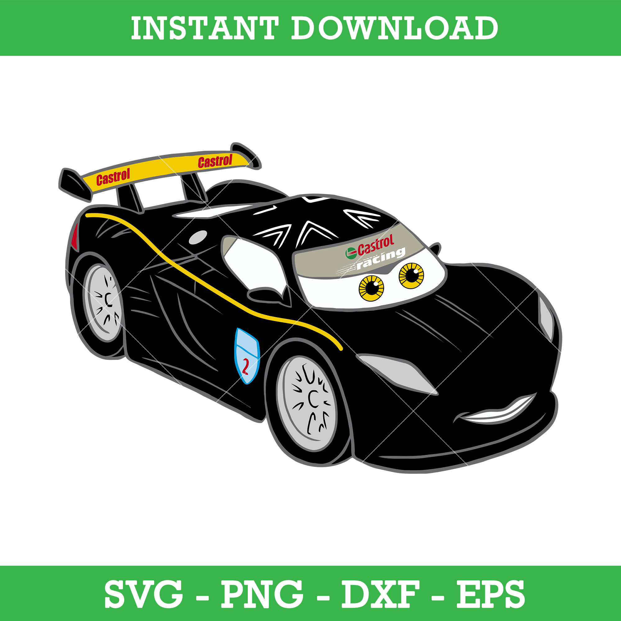 Jackson Storm Svg, Lightning McQueen Cars Svg, Pixar Cars Sv | Inspire ...