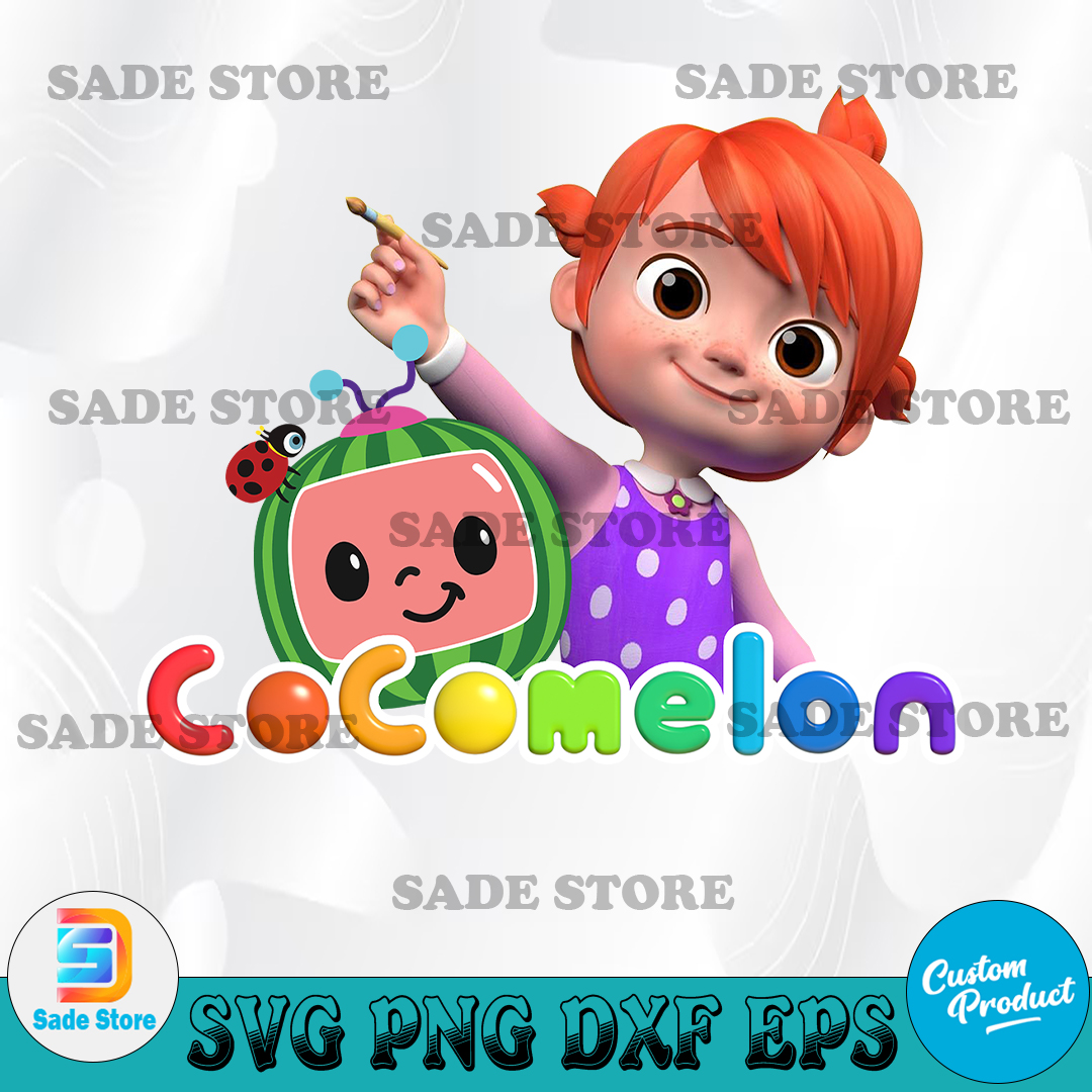 Coco-melon Svg, Cute baby cocomelon svg, Cricut, svg files, | Inspire ...