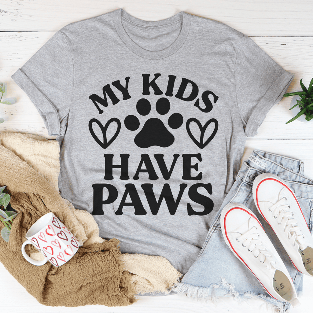 My Kids Have Paws Tee - Inspire Uplift