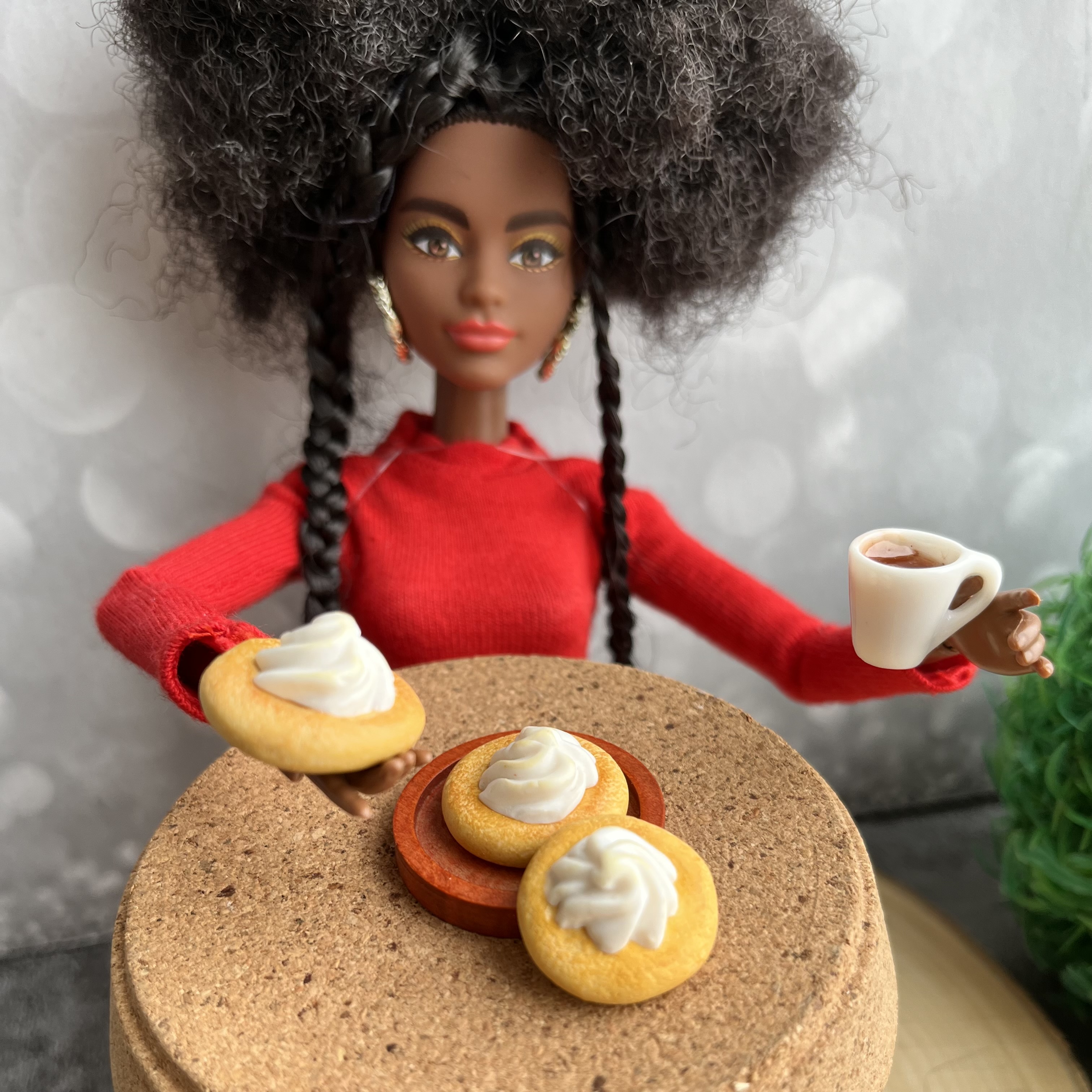Miniature pastry 1/6: dollhouse bakery food barbie dollhouse - Inspire ...