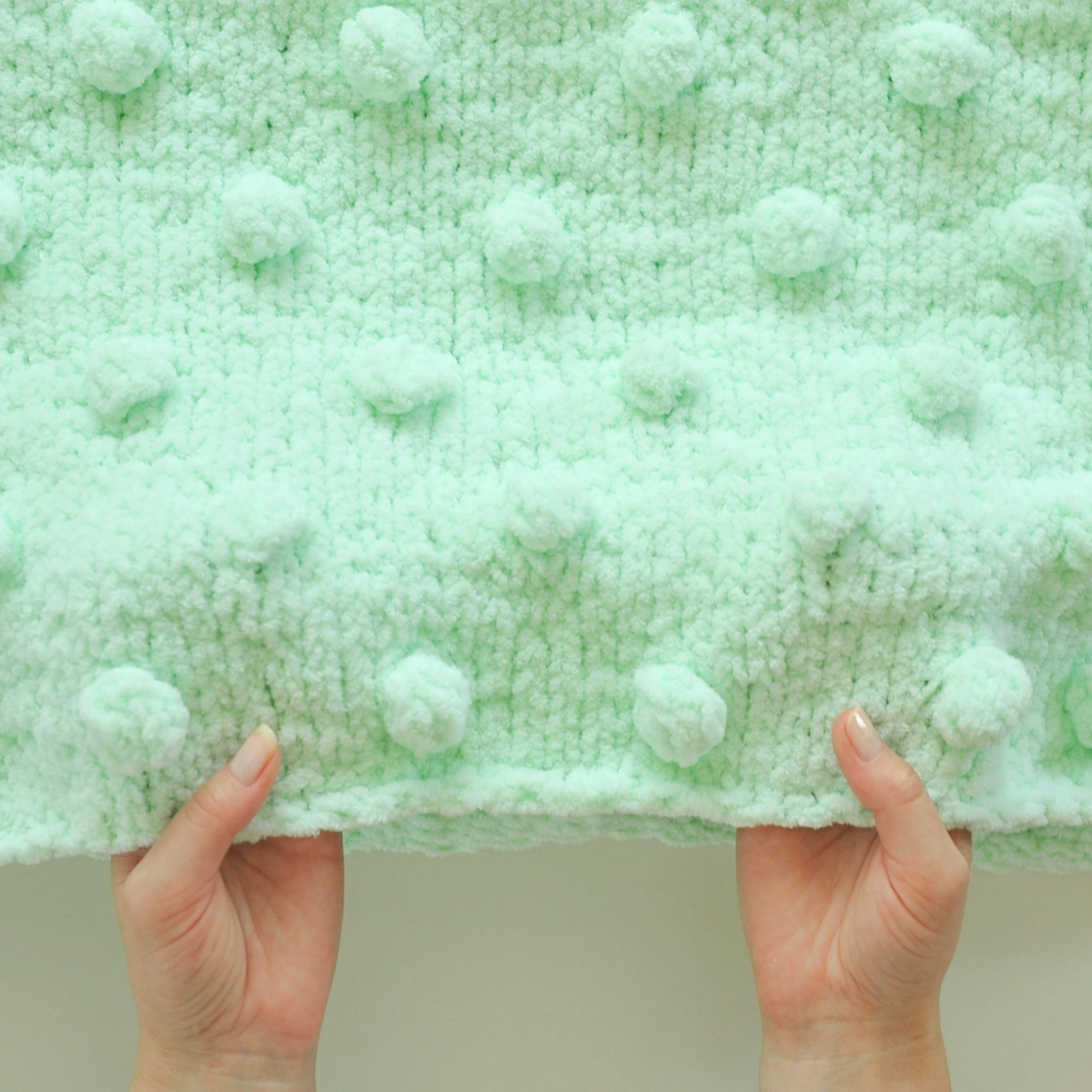 Blanket knitting patterns beginners Bobble blanket knitting | Inspire ...