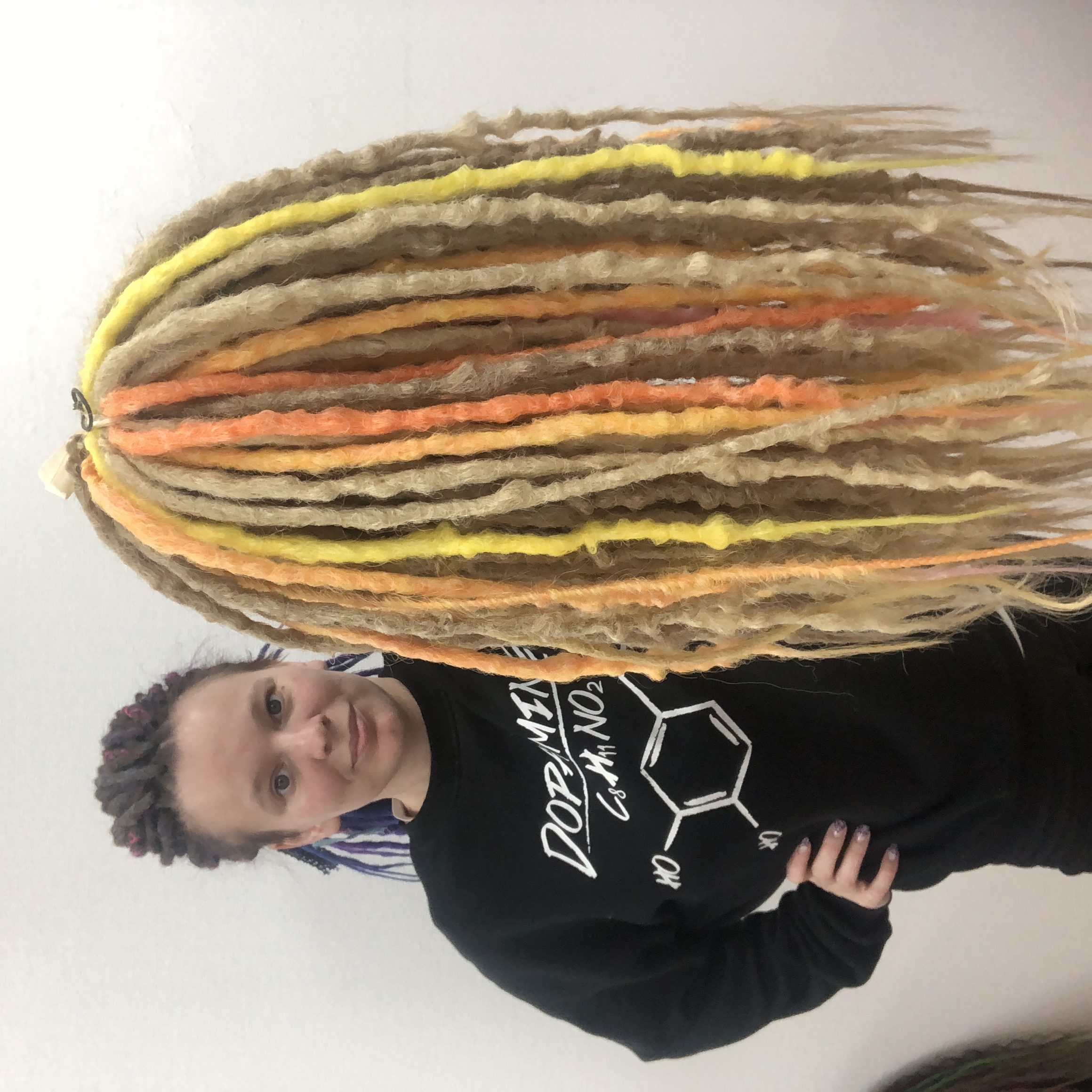 textured crochet dreadlocks in natural colors with twisted s - Inspire ...