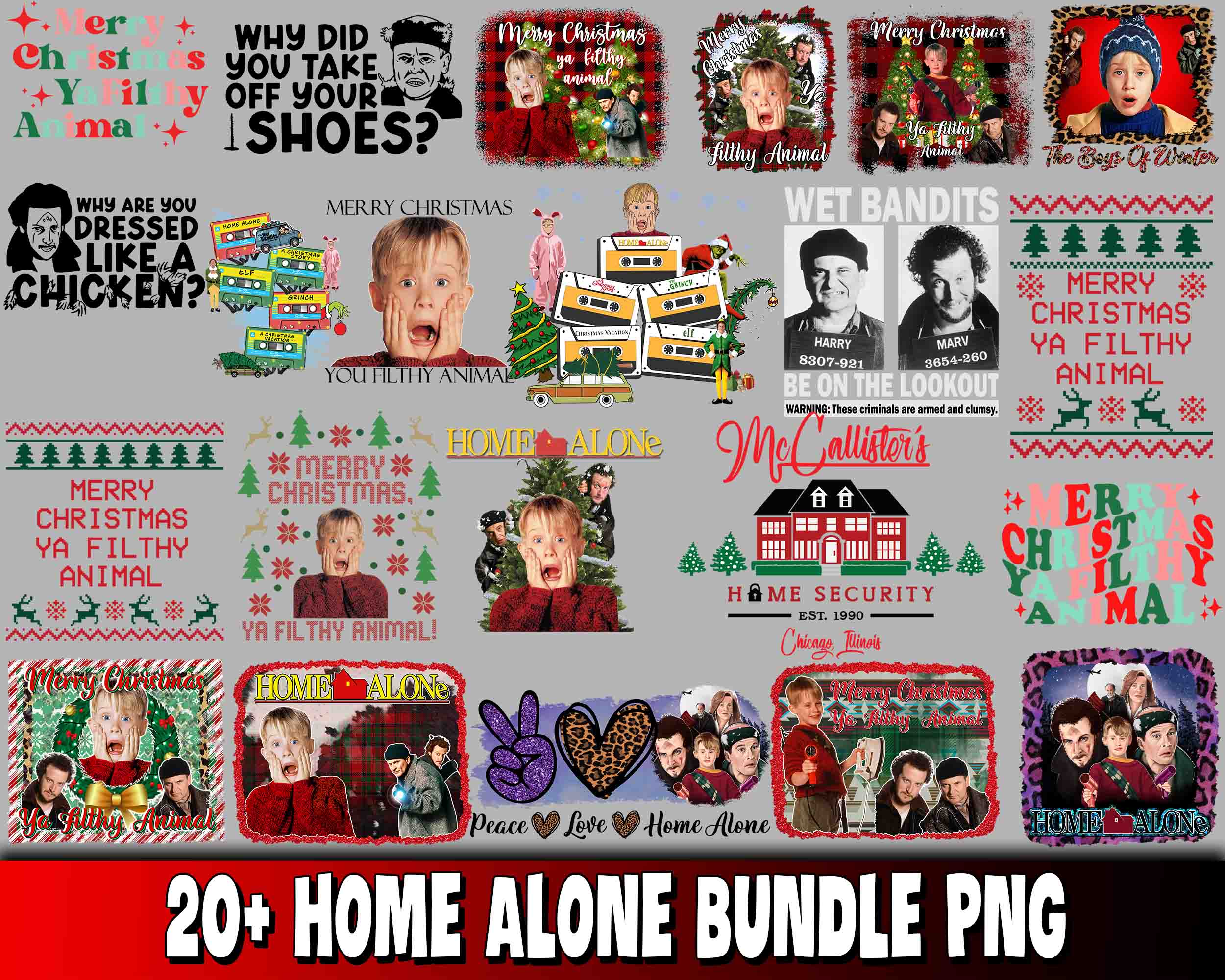 20 file Home Alone Bundle PNG, Mega bundle Home Alone PNG , | Inspire ...