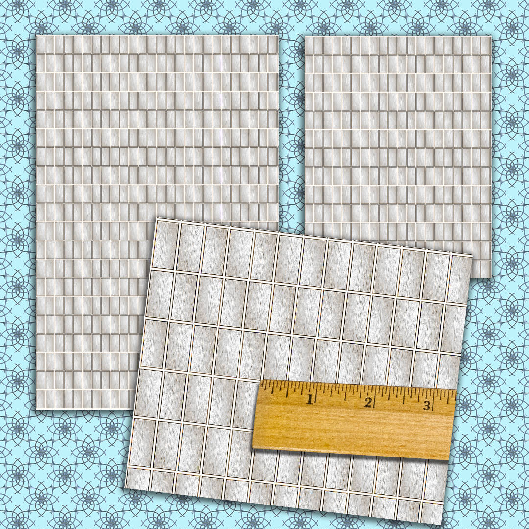 Digital Dollhouse Floor, Miniature Diorama flooring, roombo | Inspire ...