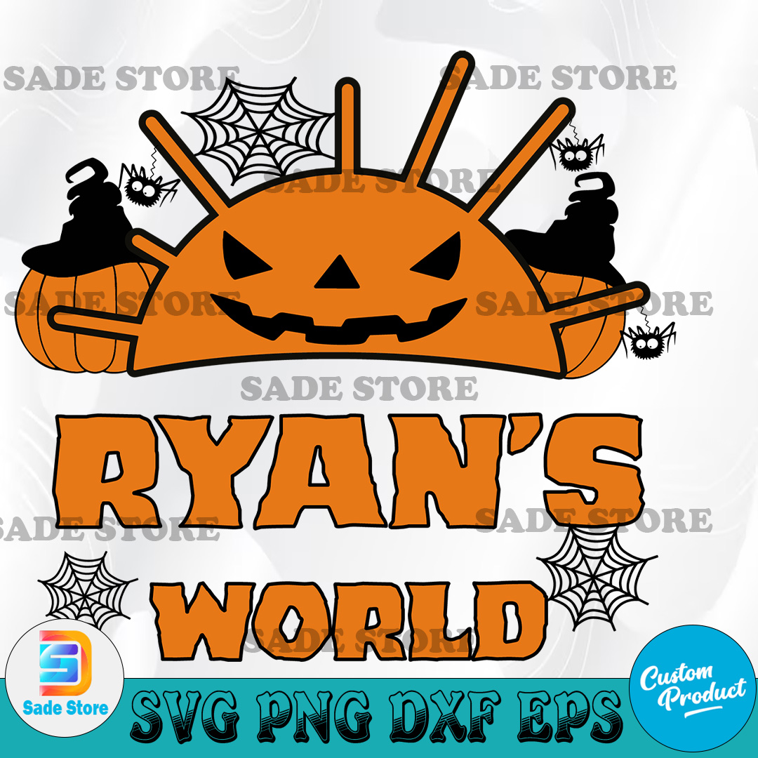 Halloween Ryan's world svg, halloween svg, spider svg, Cricu | Inspire ...
