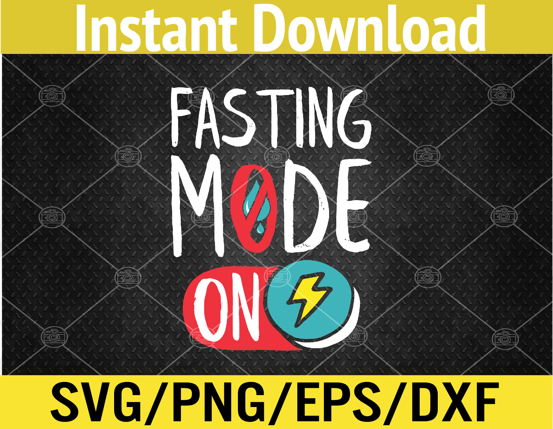 Fasting Mode On, Ramadan Weight Loss and Fasting Svg, Eps, P | Inspire ...