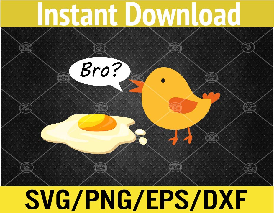 Chick Egg Easter Svg, Eps, Png, Dxf, Digital Download | Inspire Uplift