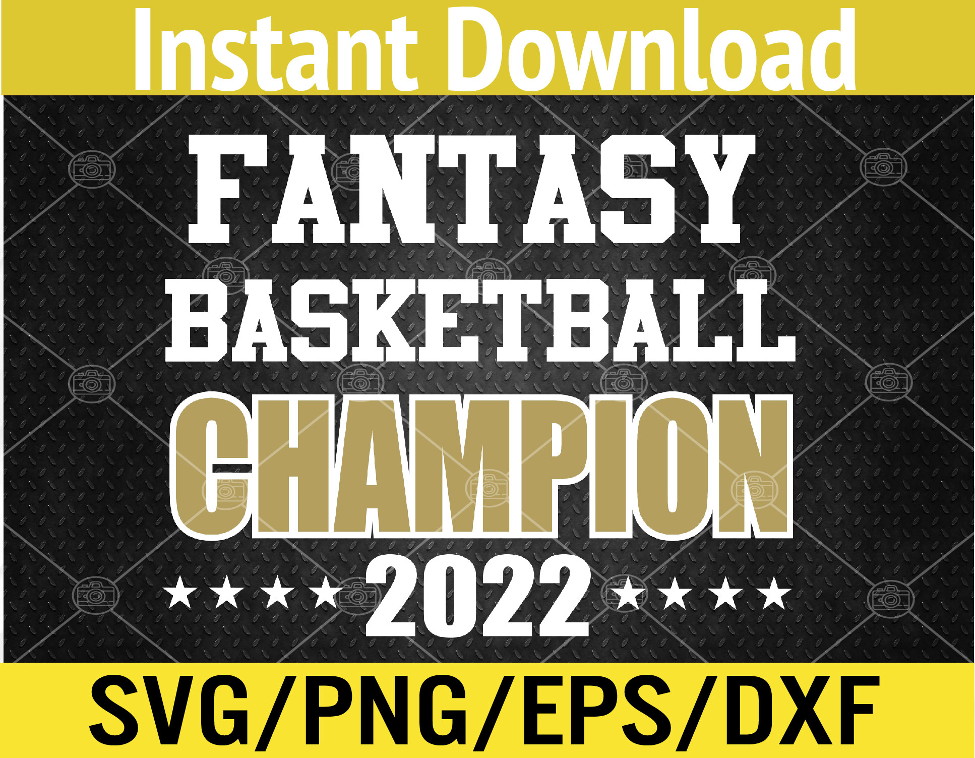 Fantasy Basketball League Champion 2022 Svg, Eps, Png, Dxf, | Inspire ...