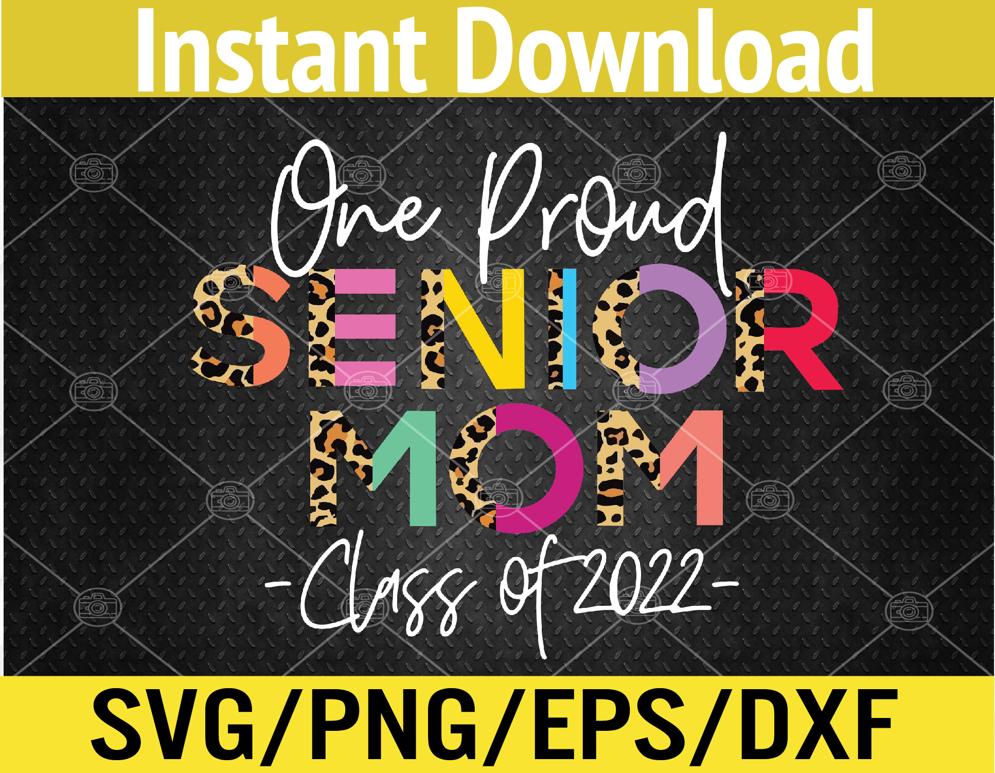 One Proud Senior Mom Class of 2022 '22 Senior Mom Grad Svg, | Inspire ...