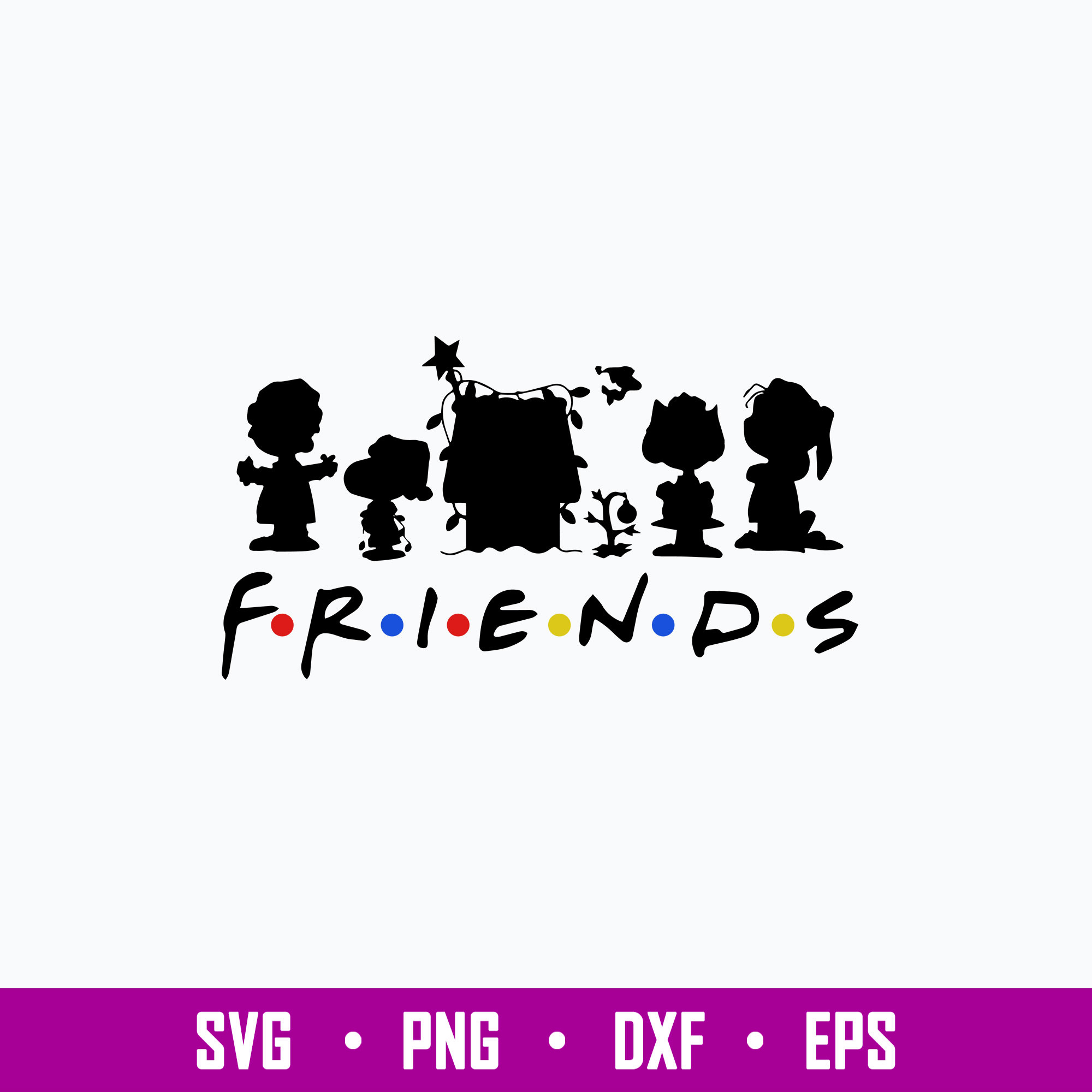 Peanuts Friends SVG, Charlie Brown And Peanuts Svg, Snoopy S | Inspire ...
