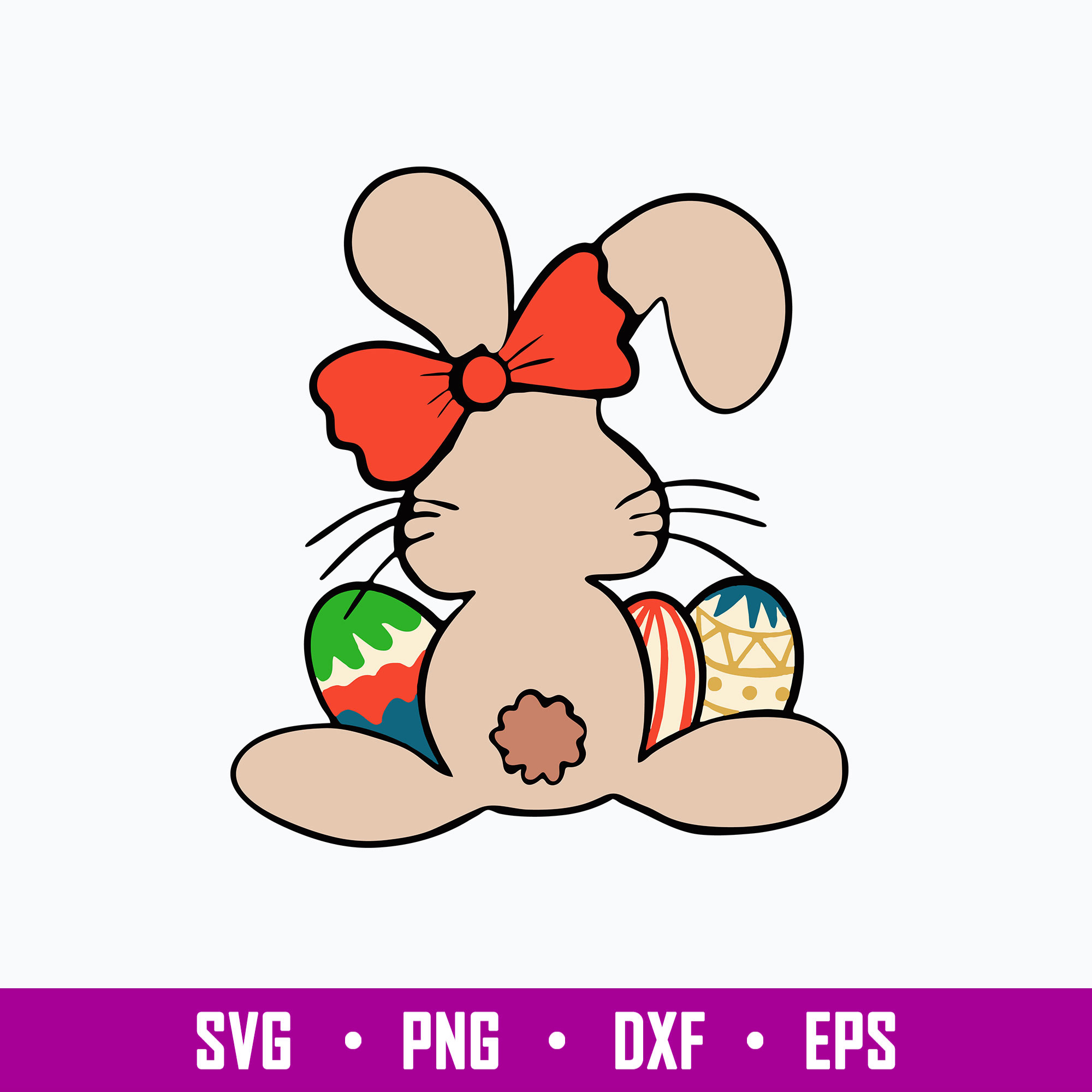 Rabbit Svg, Animal Svg, Png Dxf Eps File | Inspire Uplift