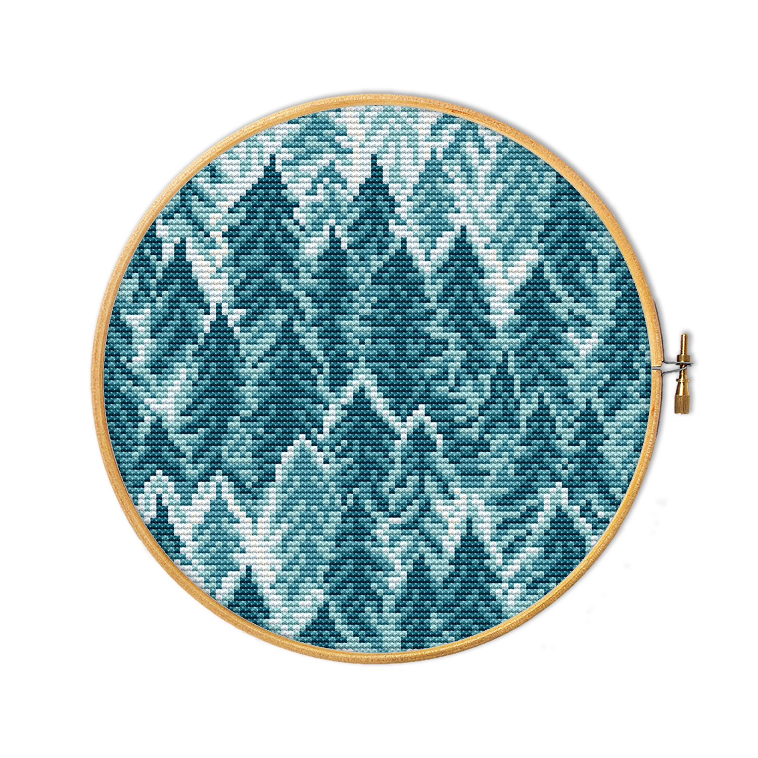 Autumn forest - cross stitch pattern | Inspire Uplift