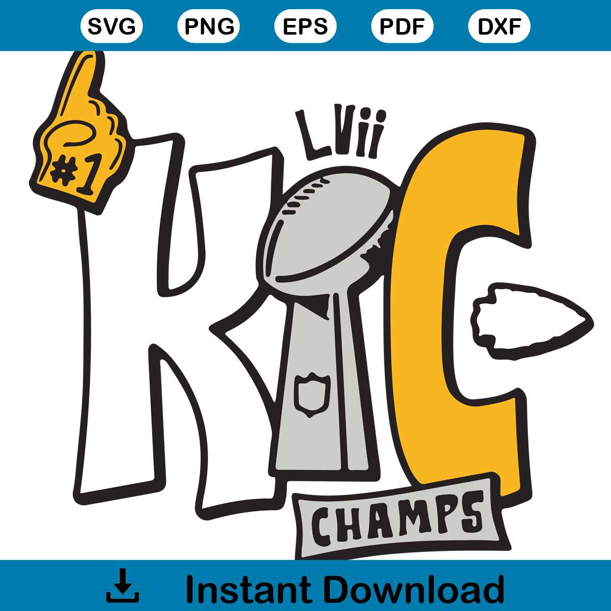 KC Champs SVG PNG, KC Champions SVG, World Champs SVG Cuttin | Inspire ...