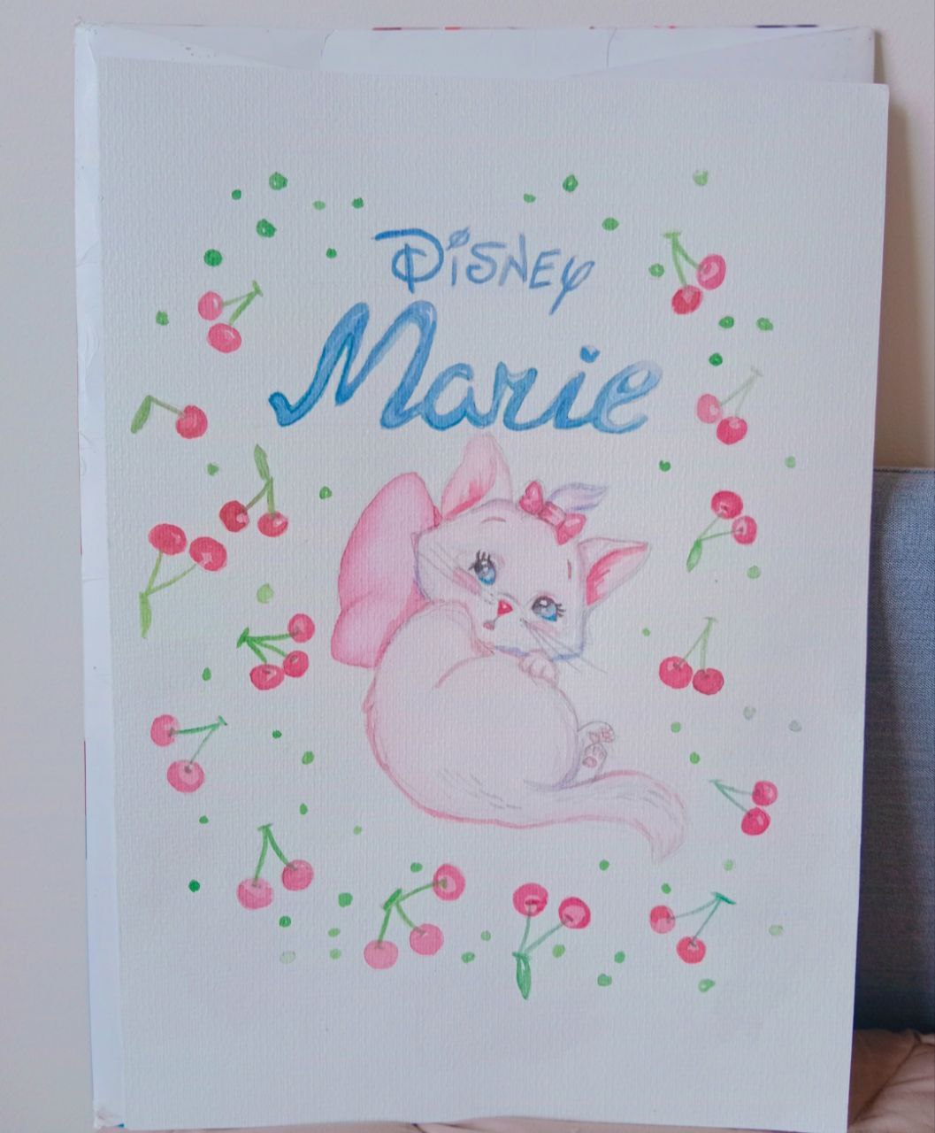 Disney painting Marie | Inspire Uplift