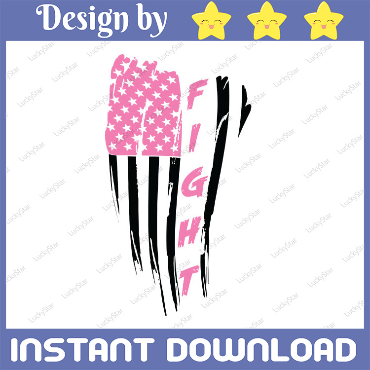 Fight svg Awareness svg Breast cancer svg Pink ribbon dxf Fi | Inspire ...