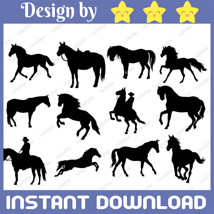 Horse SVG | Horse SVG Bundle| Horse Cut File| Horse Silhouet | Inspire ...