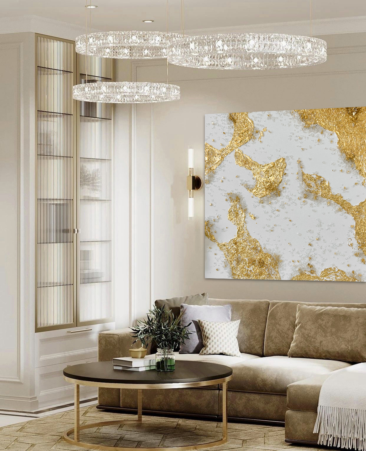 Large 3d texture Art Abstract Painting | Inspire Uplift