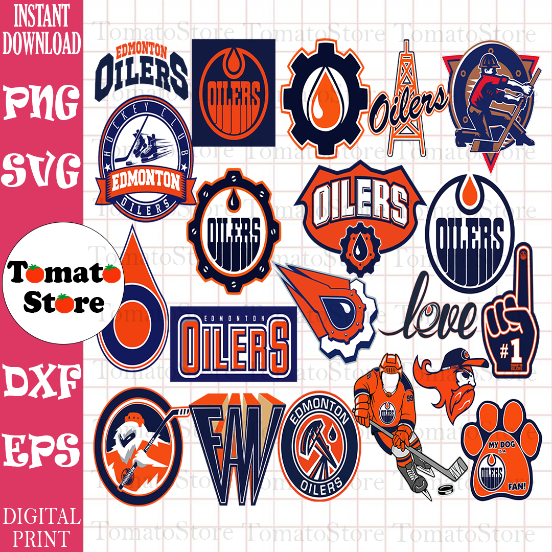 Edmonton Oilers svg, Edmonton Oilers Bundle, Edmonton Oilers | Inspire ...
