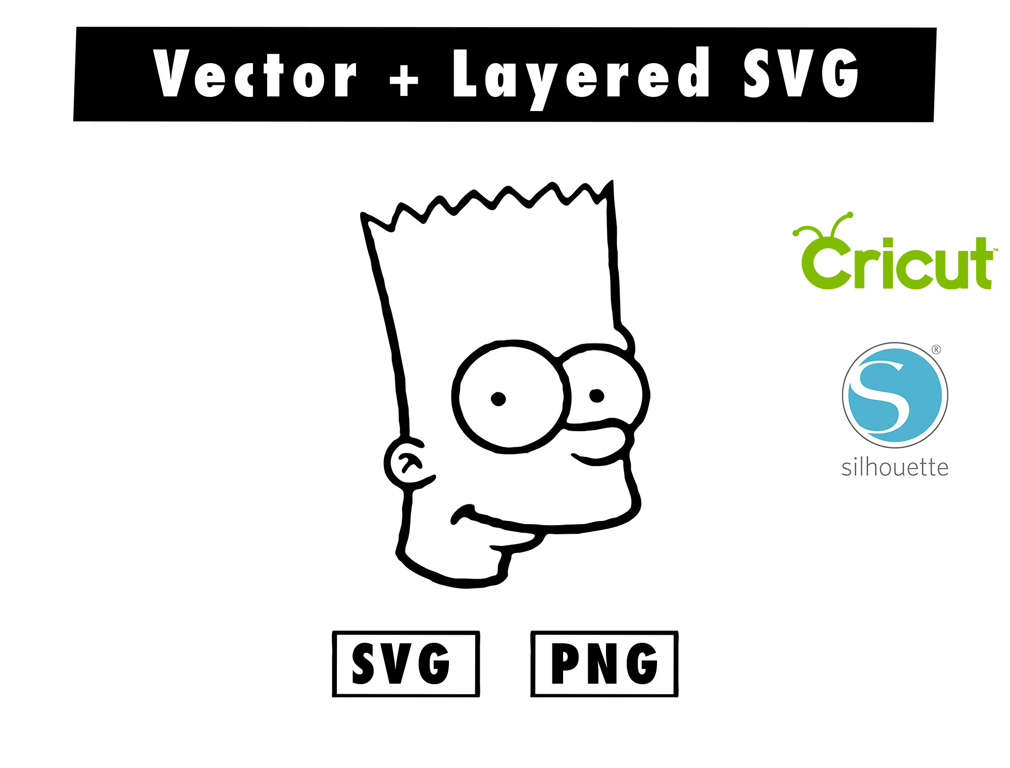 The Simpsons svg, png files for cricut machine , anime svg , | Inspire ...