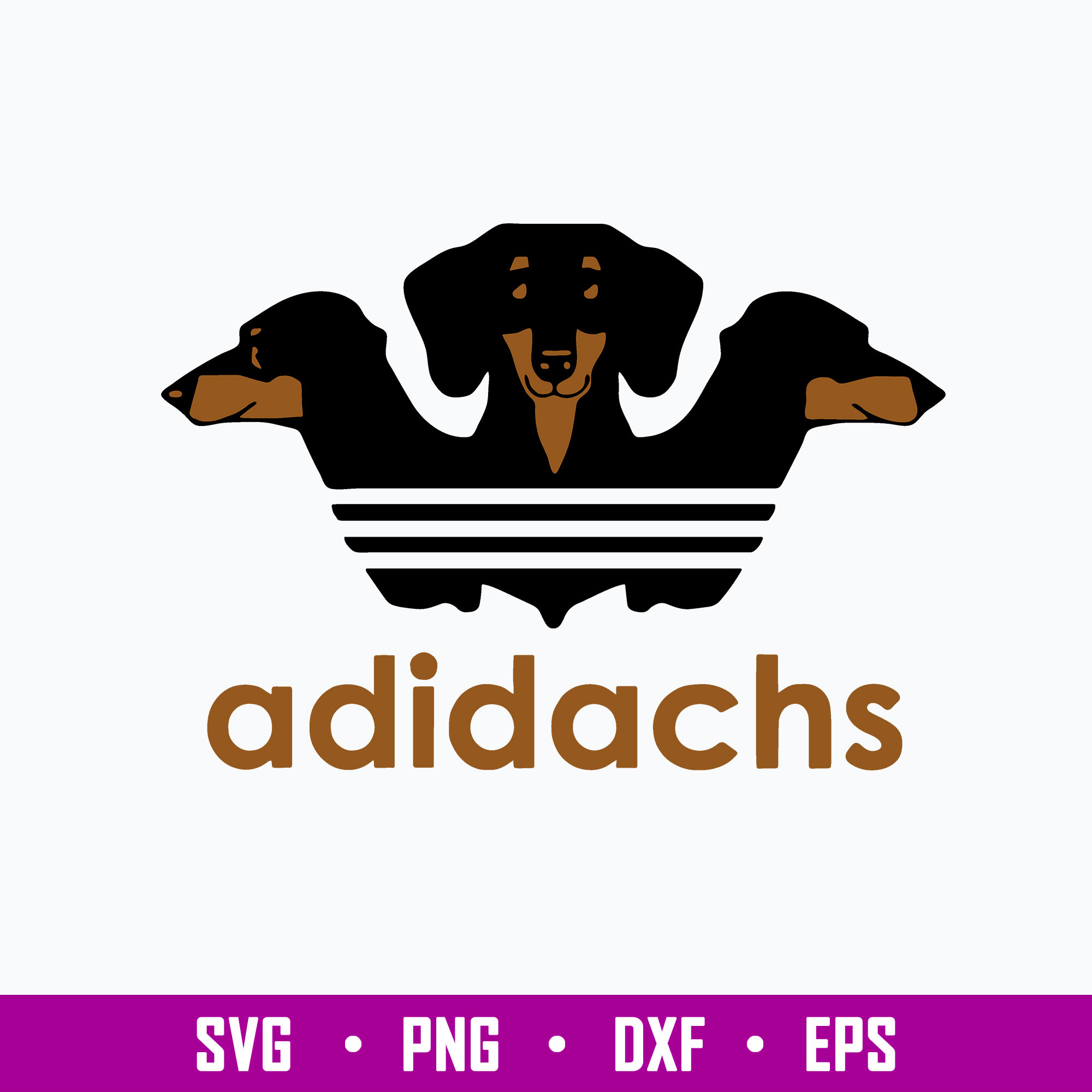 Dachshund Adidachs Svg, Adidas Svg, Png Dxf Eps File | Inspire Uplift