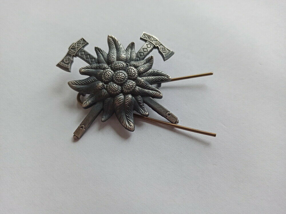 MODERN UKRAINIAN MILITARY CAP BERET BADGE "MOUNTAIN INFANTRY | Inspire ...