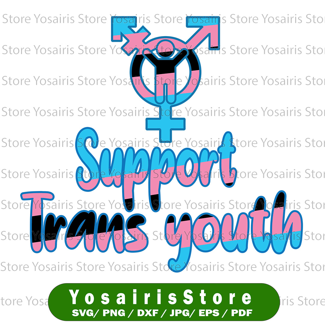 Support Trans Youth Svg, Protect Kids LGBT Svg, Trans Youth - Inspire ...