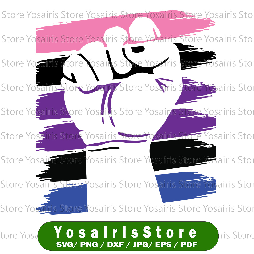 Power Fist Gender-fluid Svg, Pride Social Justice Equality L | Inspire ...