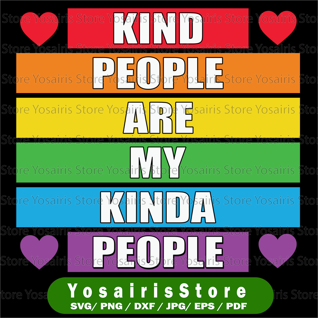 Kindness Png- Kind People Are My Kinda People Png- Teacher P | Inspire ...