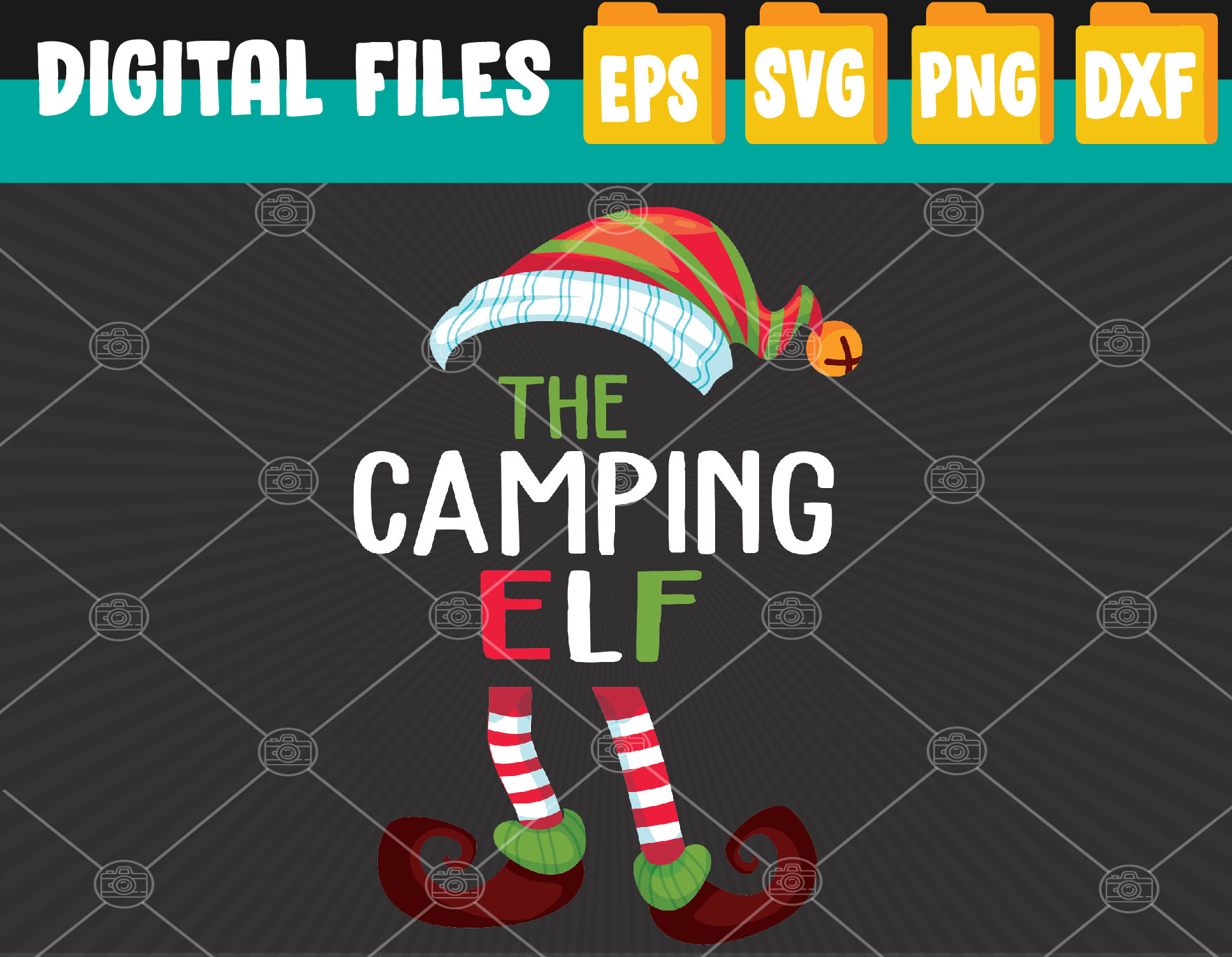 Christmas Matching Holiday Party Svg, Eps, Png, Dxf, Digital | Inspire ...