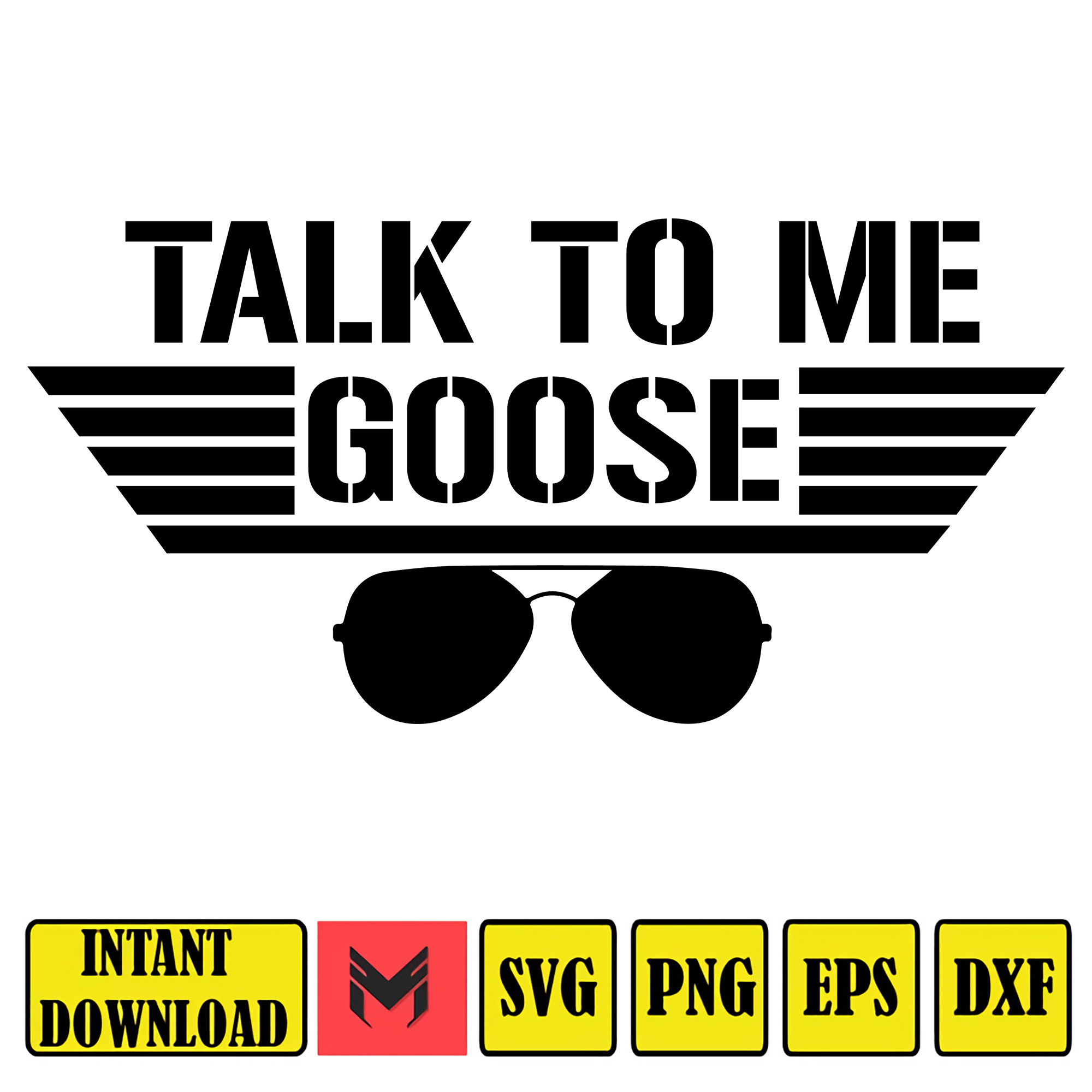 Top Gun SVG Bundle, Talk To Me Goose, Maverick SVG,Top DAD s - Inspire ...
