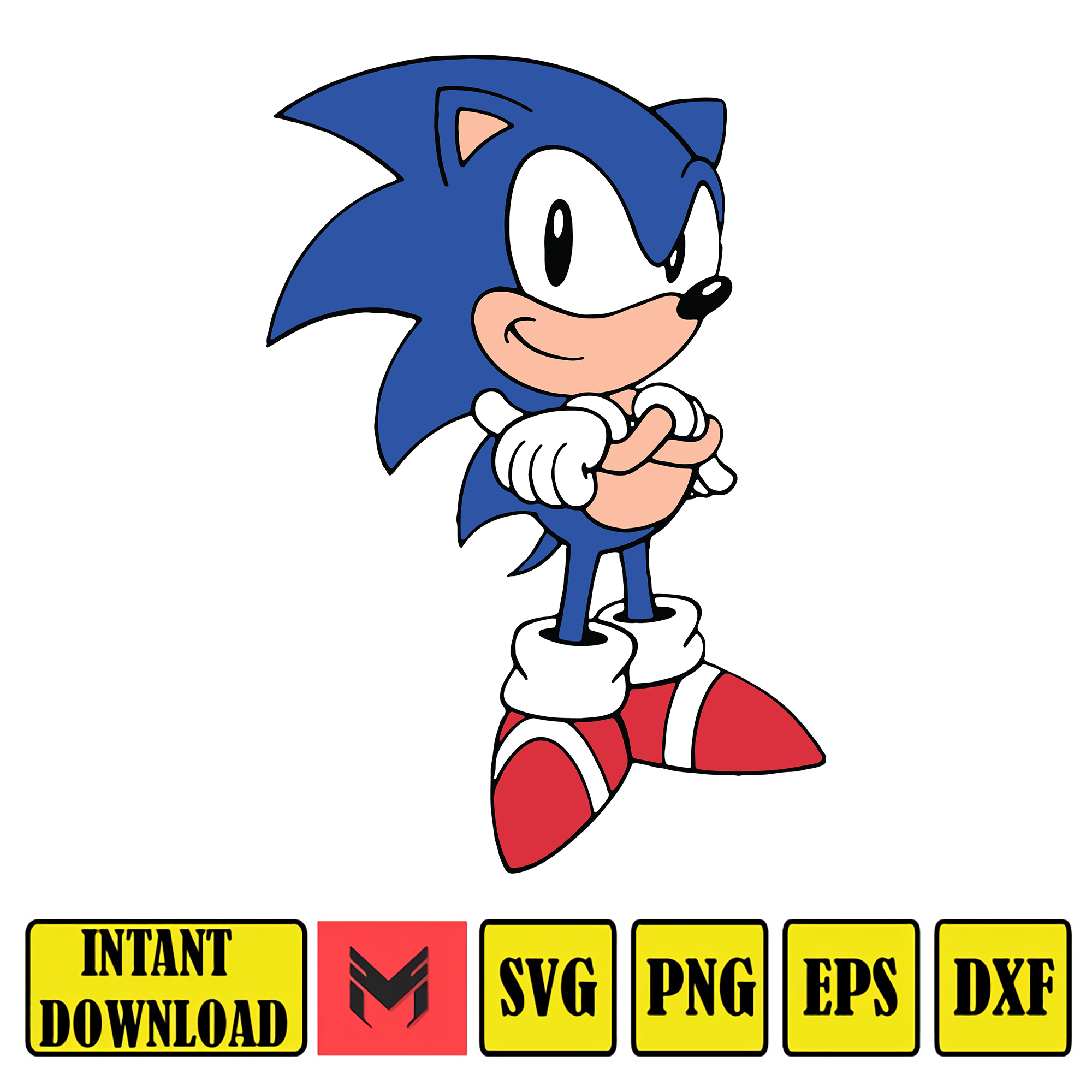 Sonic Svg, Tails Svg, Cutting File Cricut, Sonic the Hedgeho - Inspire ...