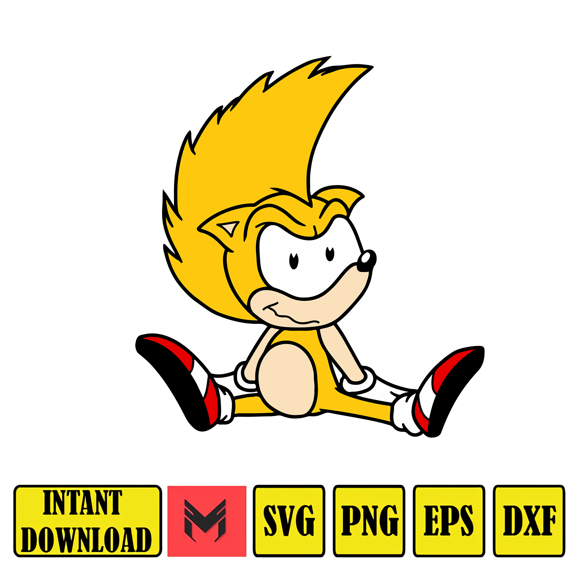 Sonic Svg, Tails Svg, Cutting File Cricut, Sonic the Hedgeho - Inspire ...