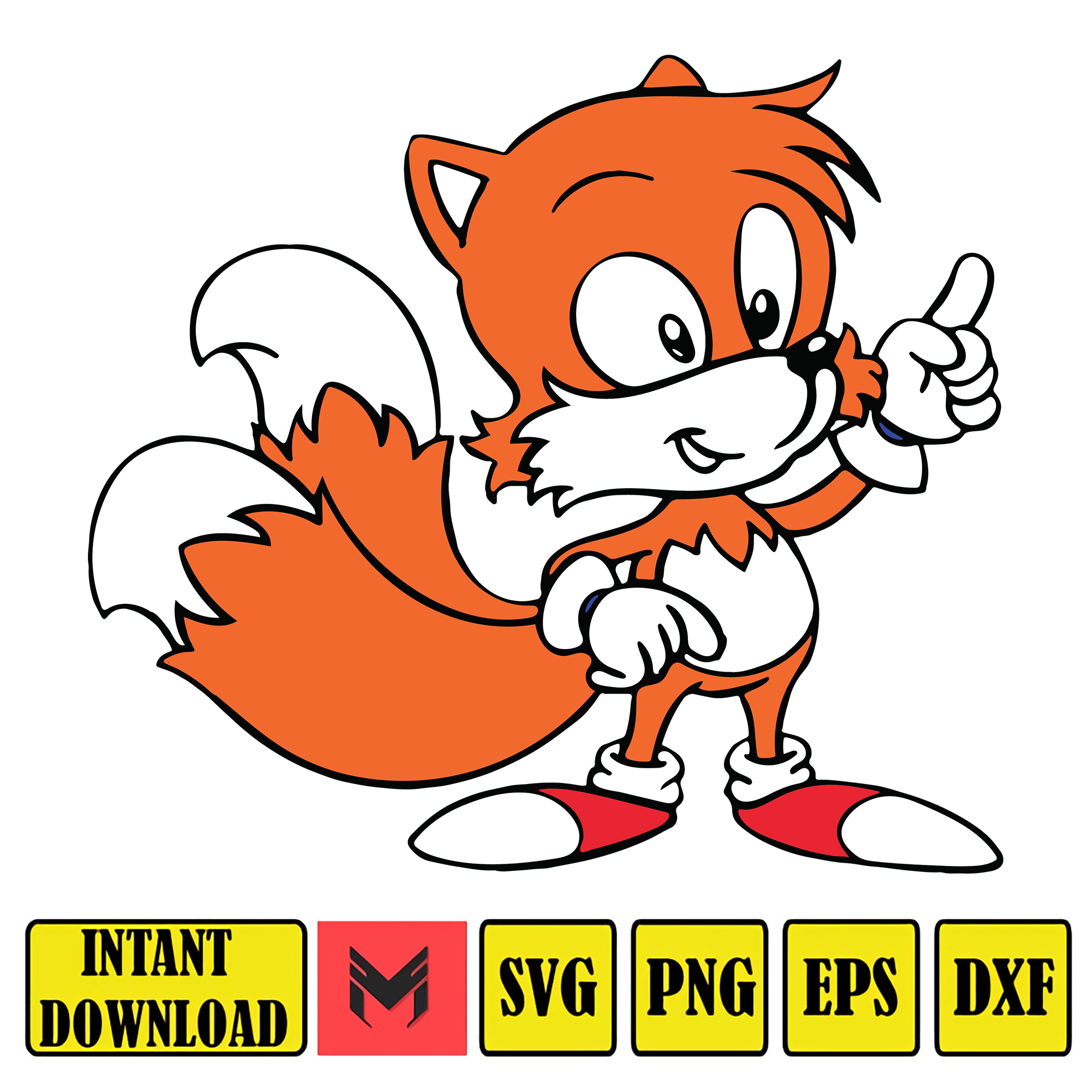 Sonic Svg, Tails Svg, Cutting File Cricut, Sonic the Hedgeho - Inspire ...