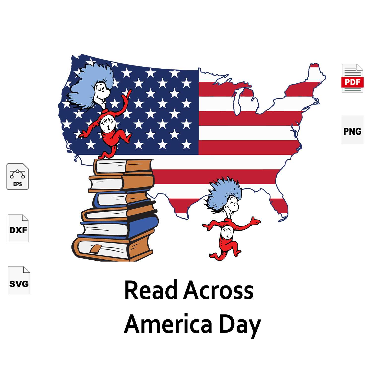 Read Across America Day, Reading Festival, Seuss Hat, Book, | Inspire ...