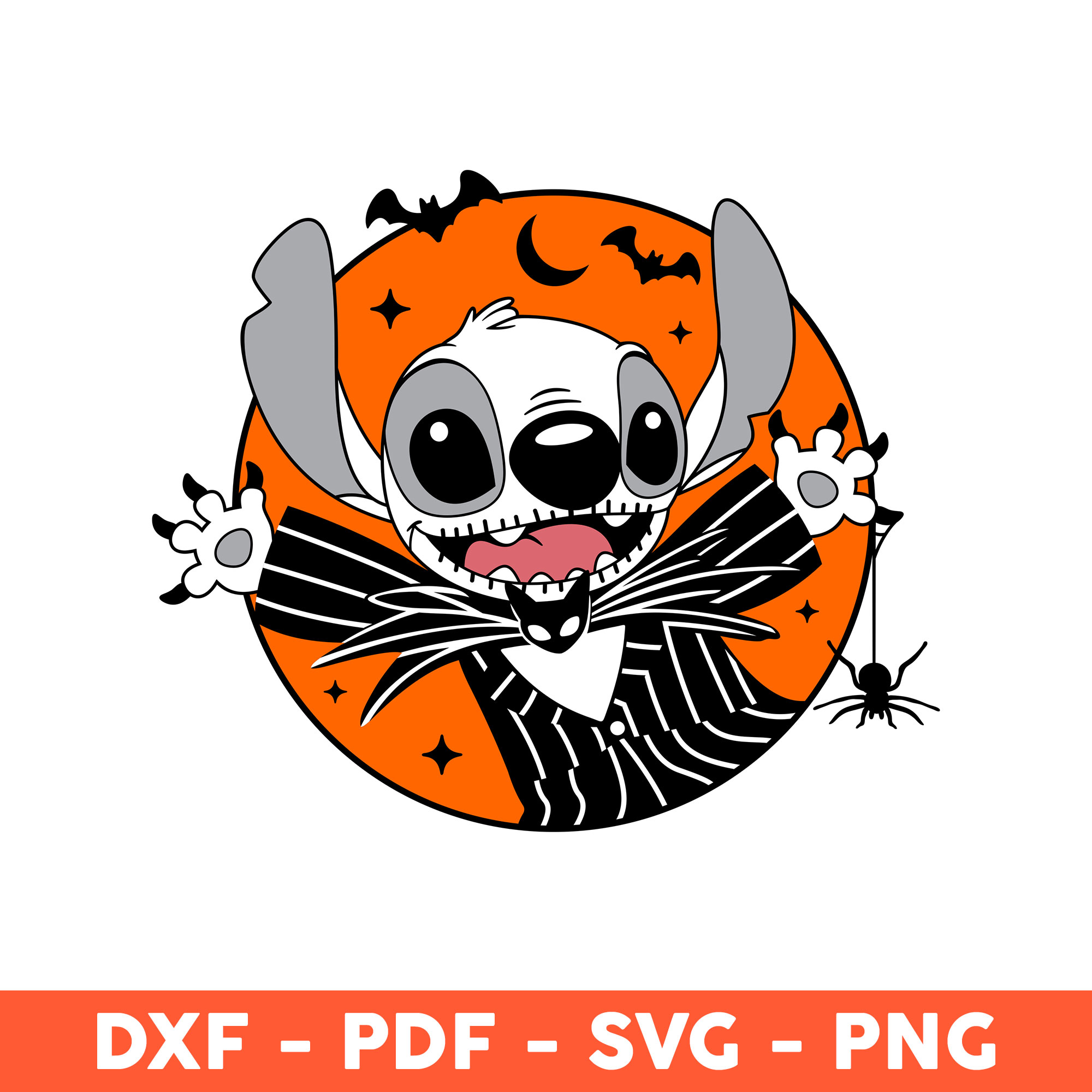 Stitch Halloween Svg, Halloween Alien Jack Svg, Stitch Svg, | Inspire ...