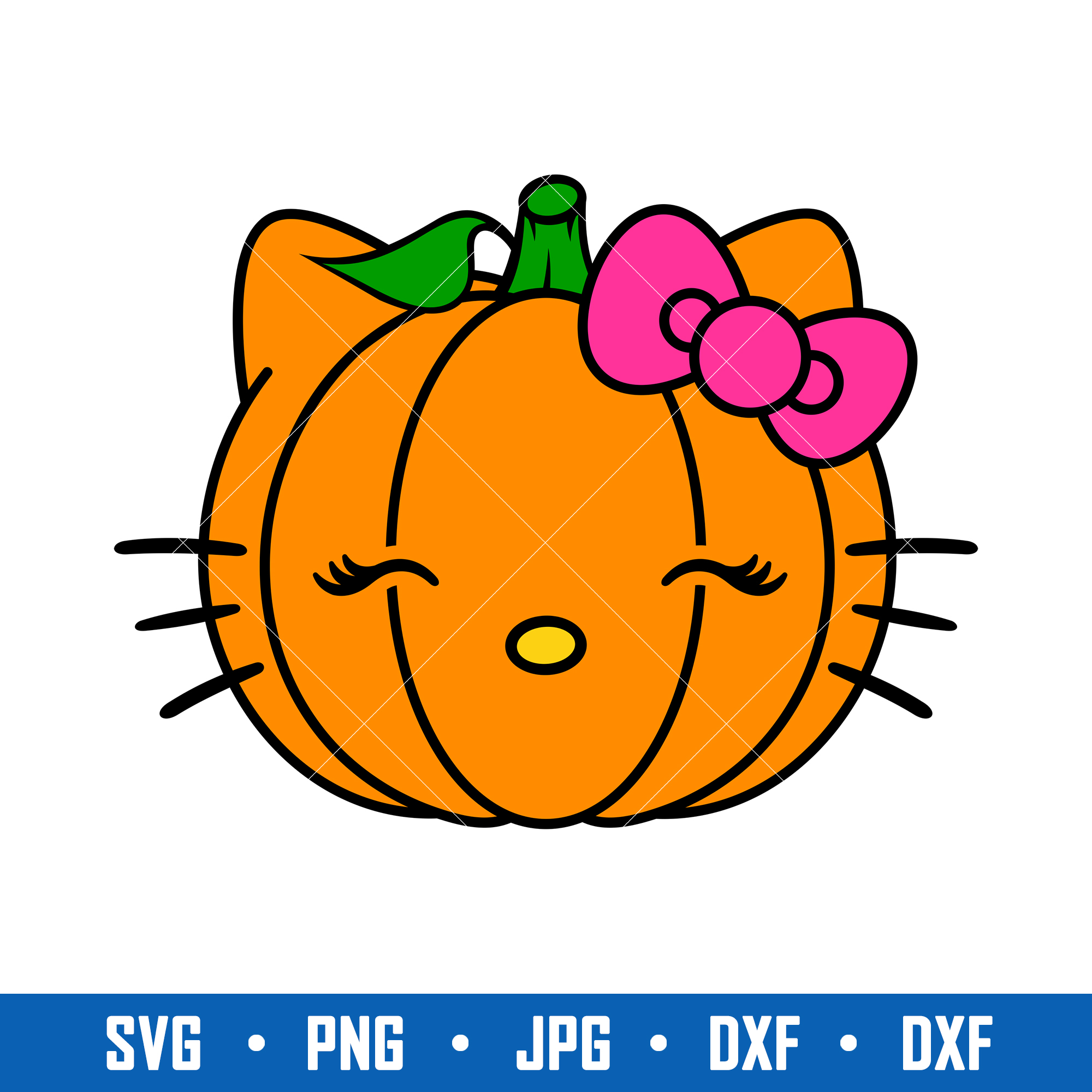 Hello Kitty With Pumpkin Svg, Hello Kitty Svg, Pumpkin Svg, | Inspire ...